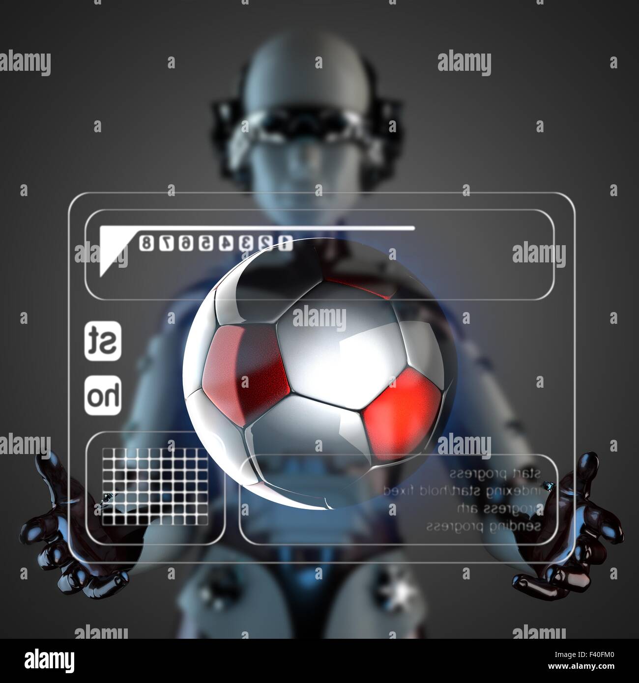 Cyber hologram hi-res stock photography and images - Alamy