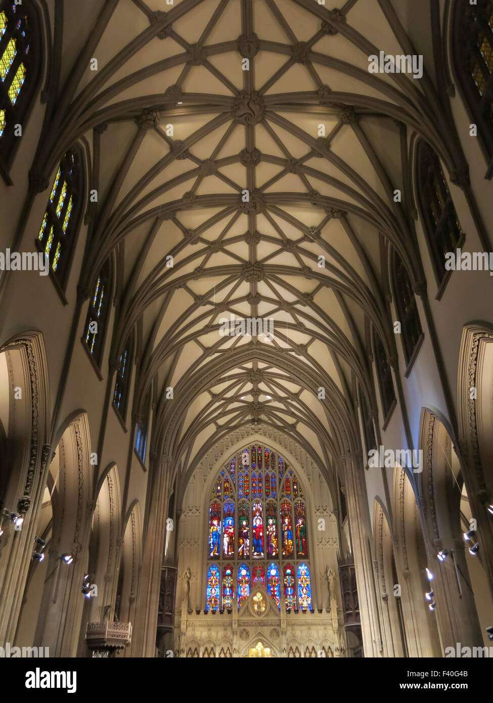 Trinity Church, Wall Street, NYC Stock Photo - Alamy