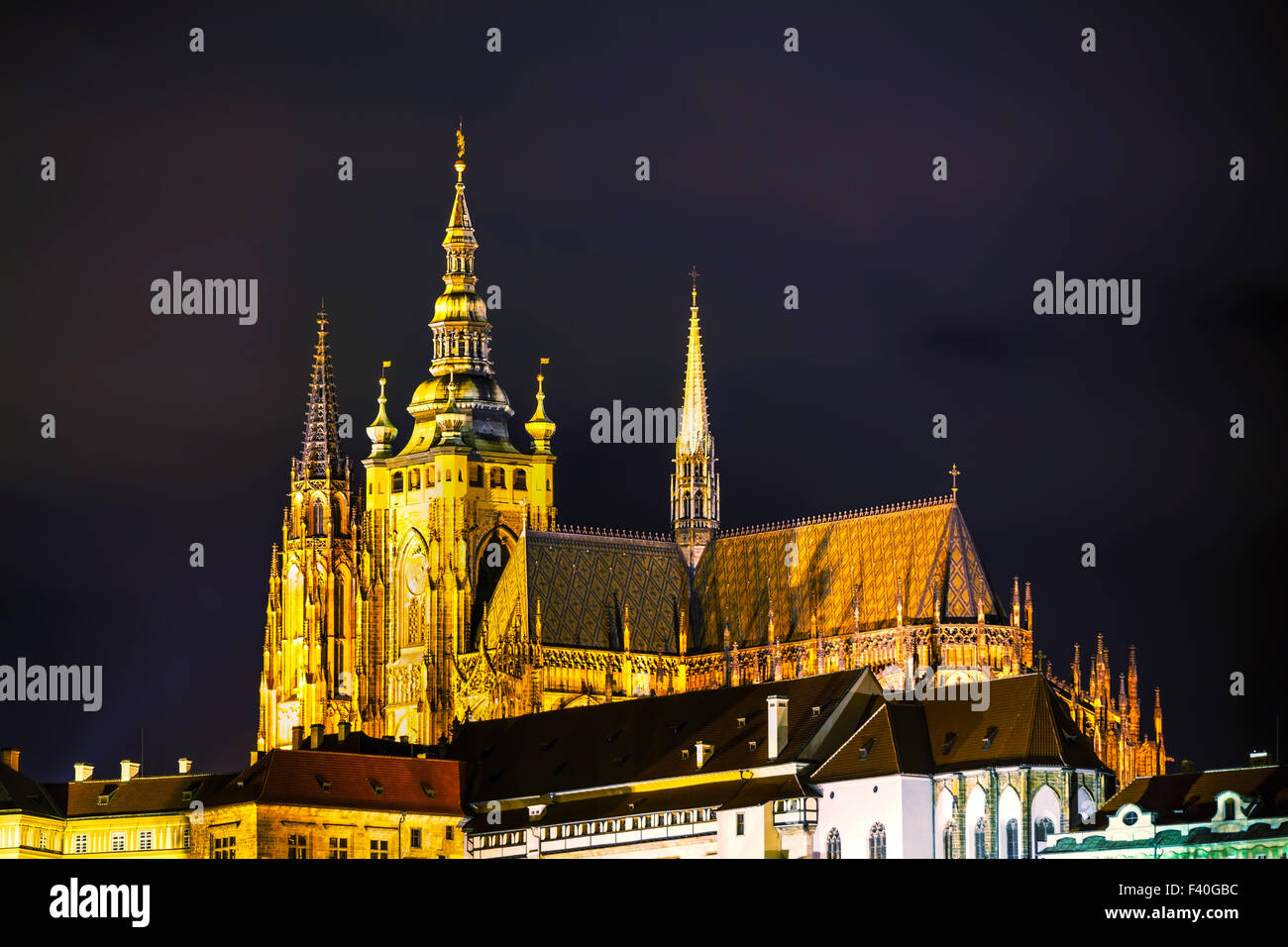 The Prague castle close up Stock Photo - Alamy