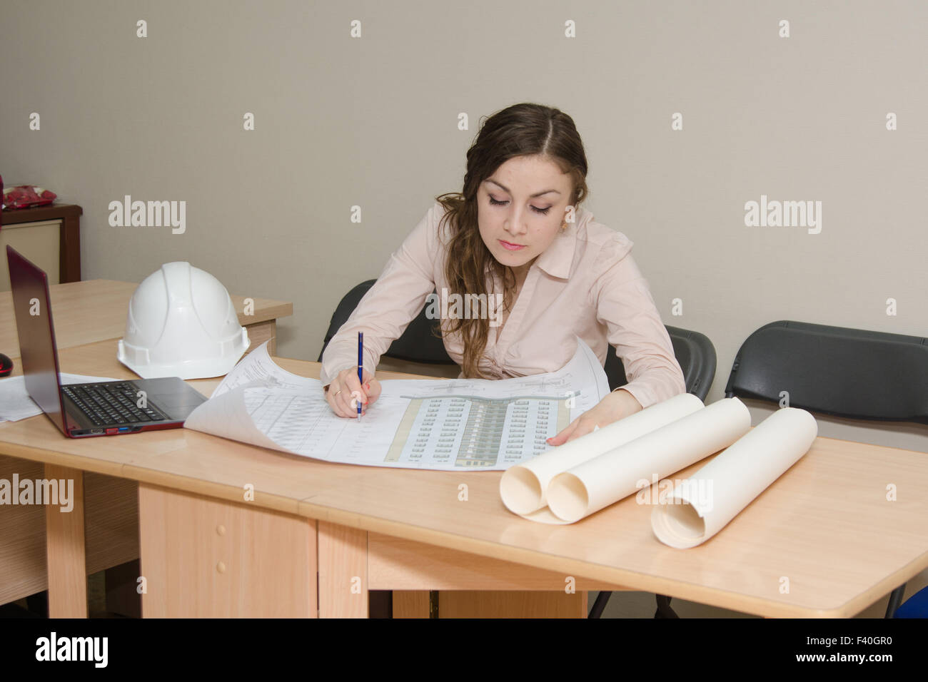 Architect employee hi-res stock photography and images - Alamy