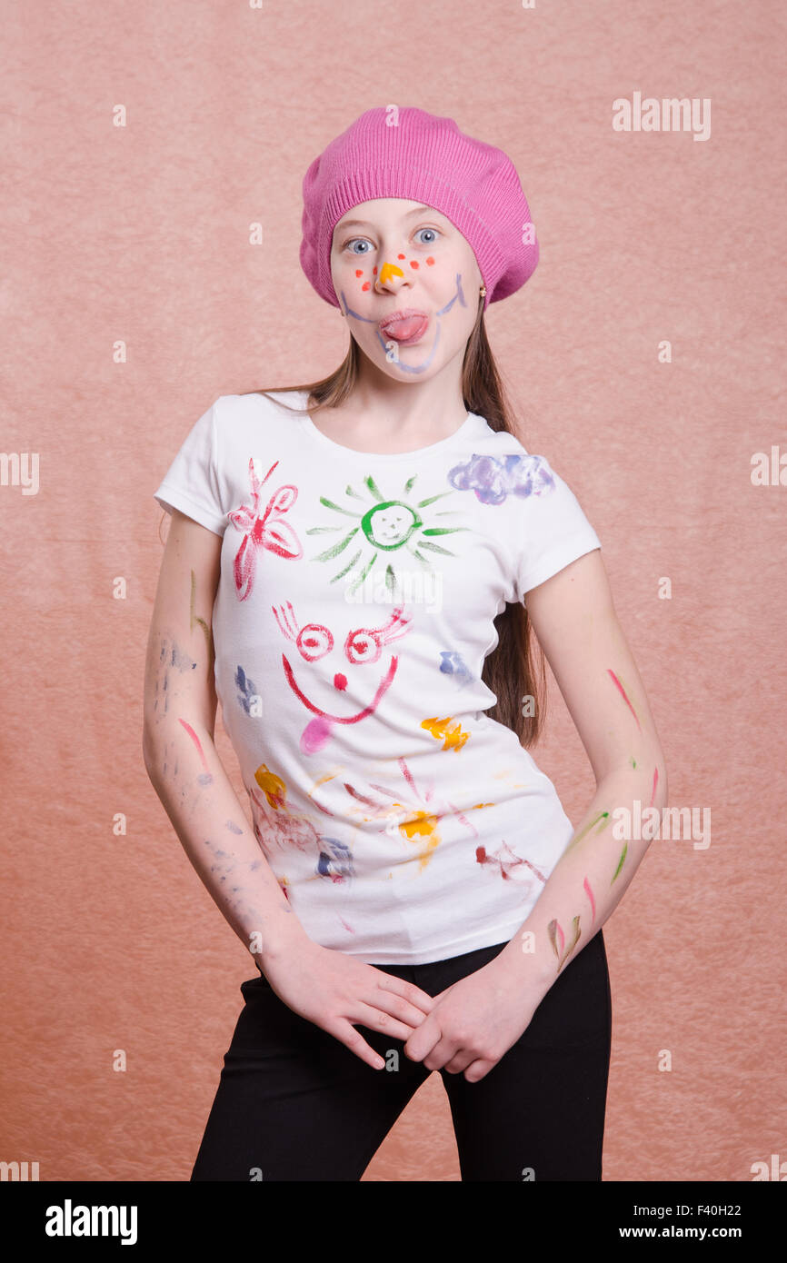 Covered girl hi-res stock photography and images - Alamy