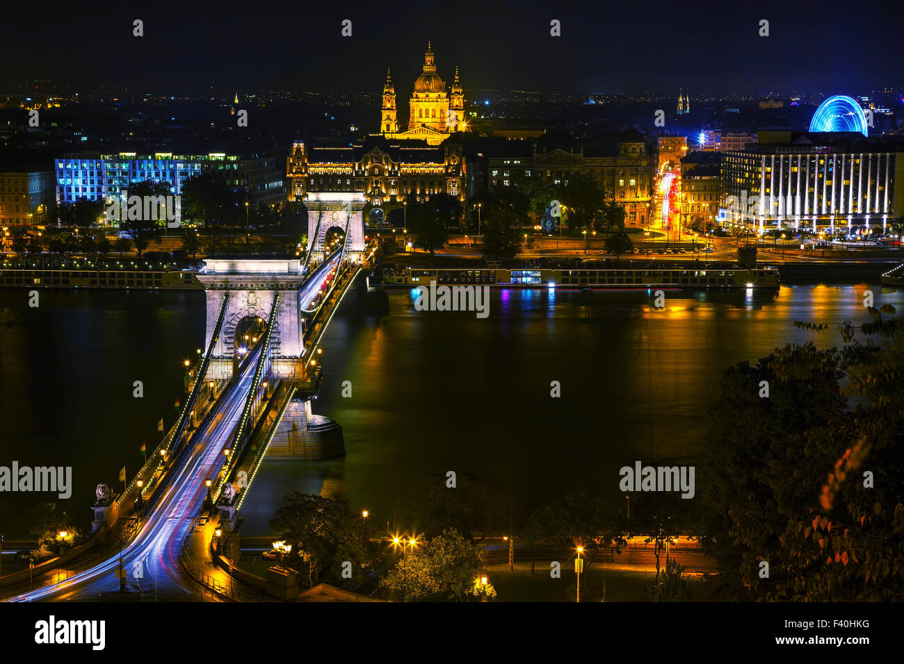 Cityscape overview with danube hi-res stock photography and images - Alamy