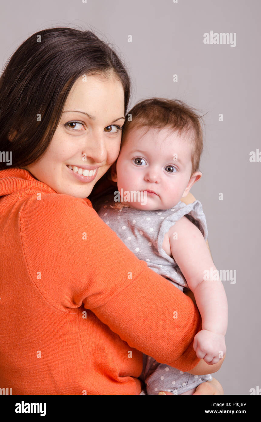 Happy mother daughter hugging on hi-res stock photography and images ...