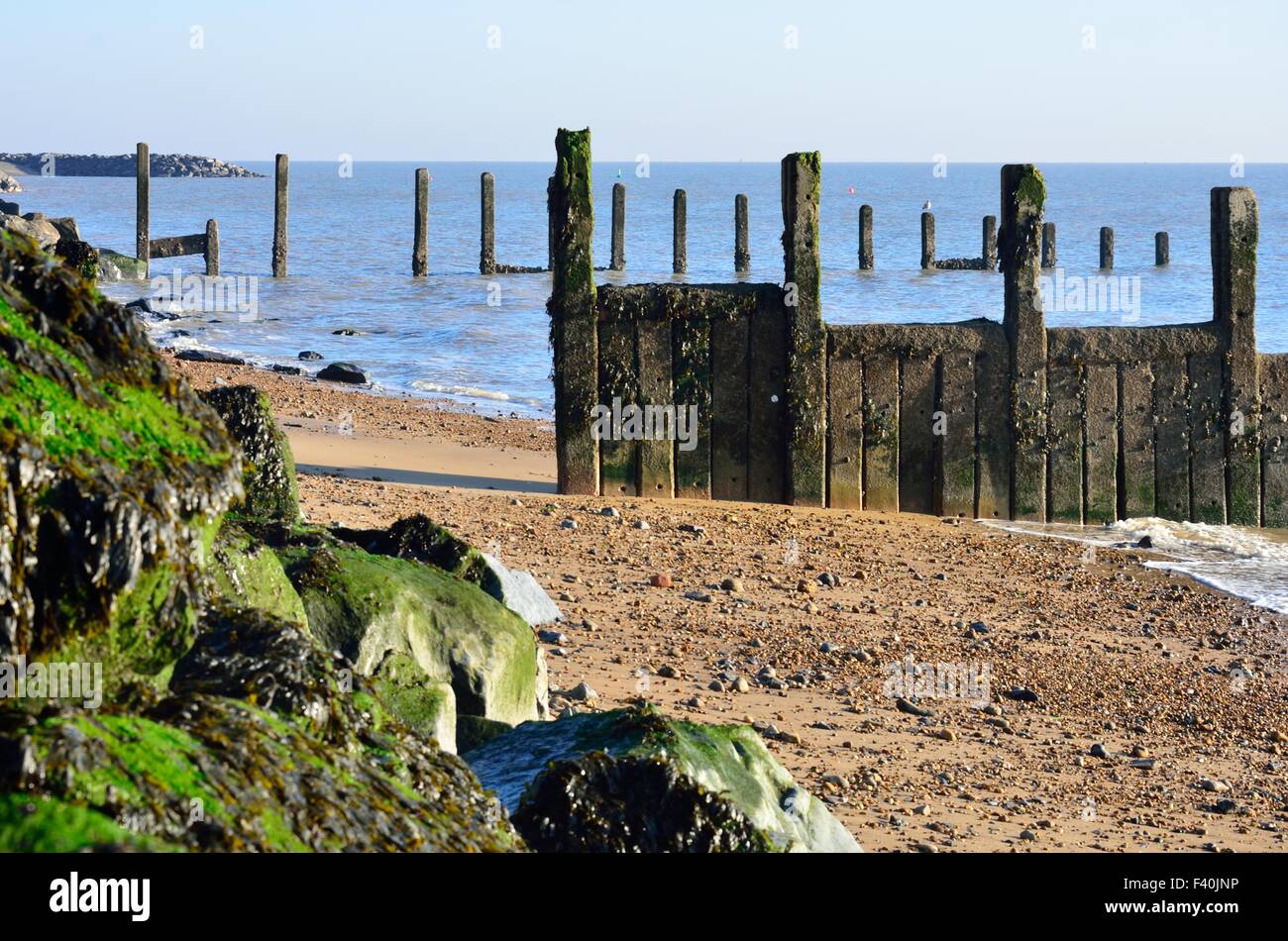 Groyne and ocean hi-res stock photography and images - Alamy