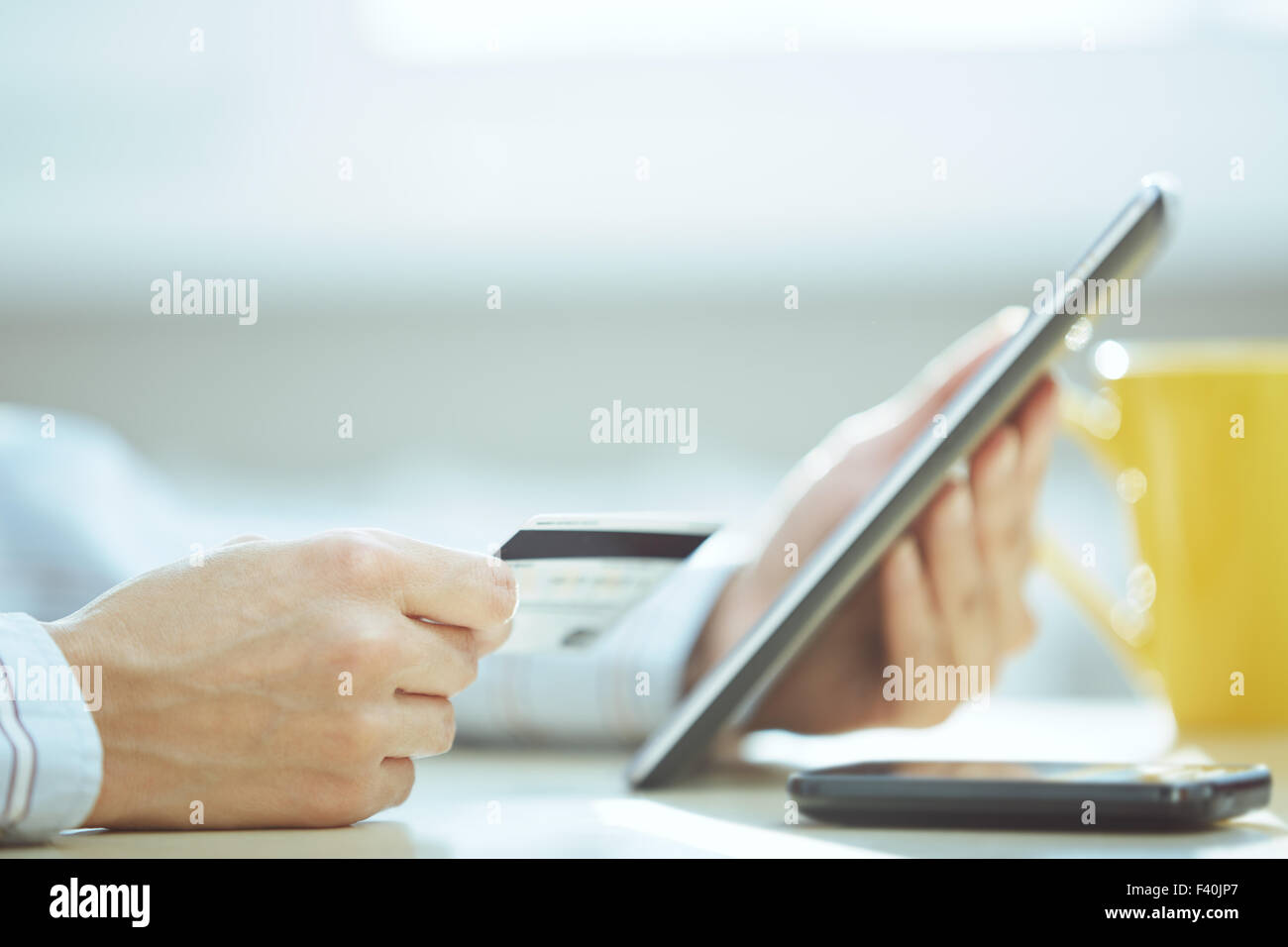 Gadget banking hi-res stock photography and images - Alamy