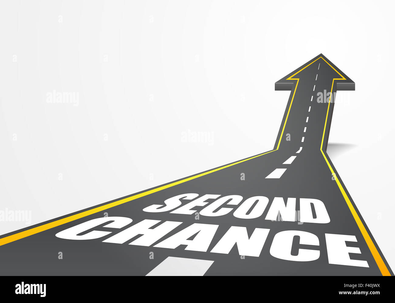 Second chance road sign hi-res stock photography and images - Alamy