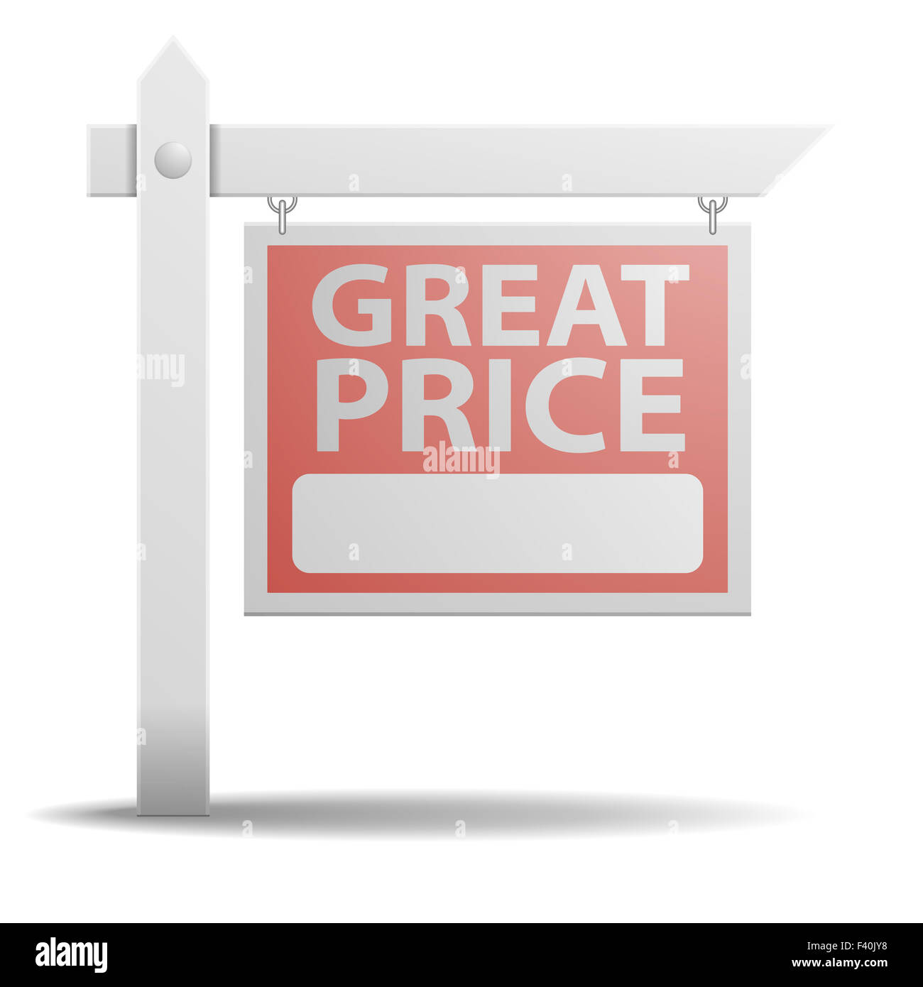 Sign Great Price Stock Photo - Alamy