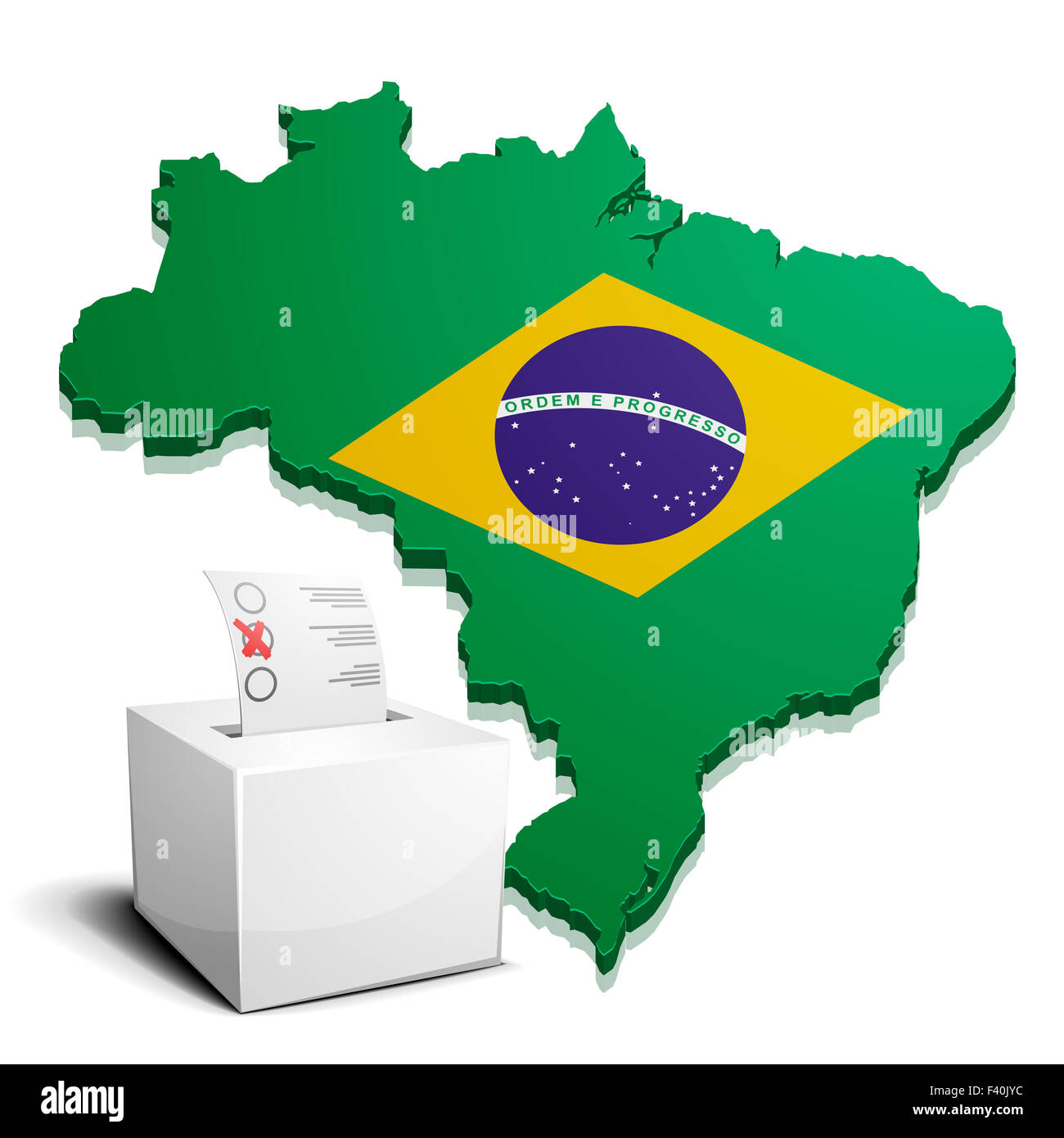 Brazil voting hi-res stock photography and images - Alamy