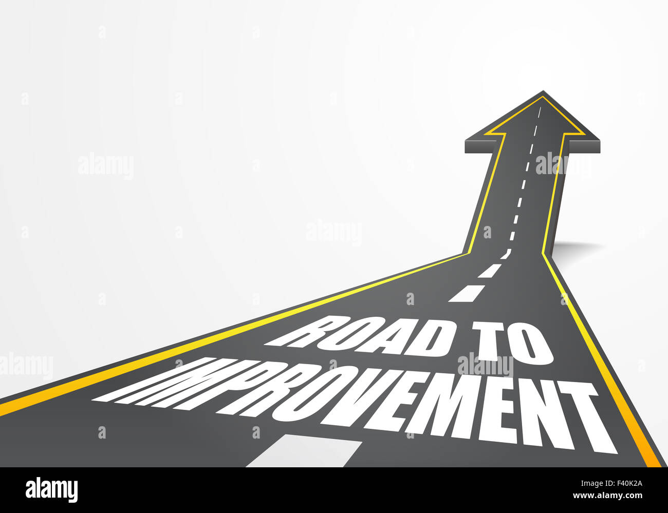 road to improvement Stock Photo - Alamy