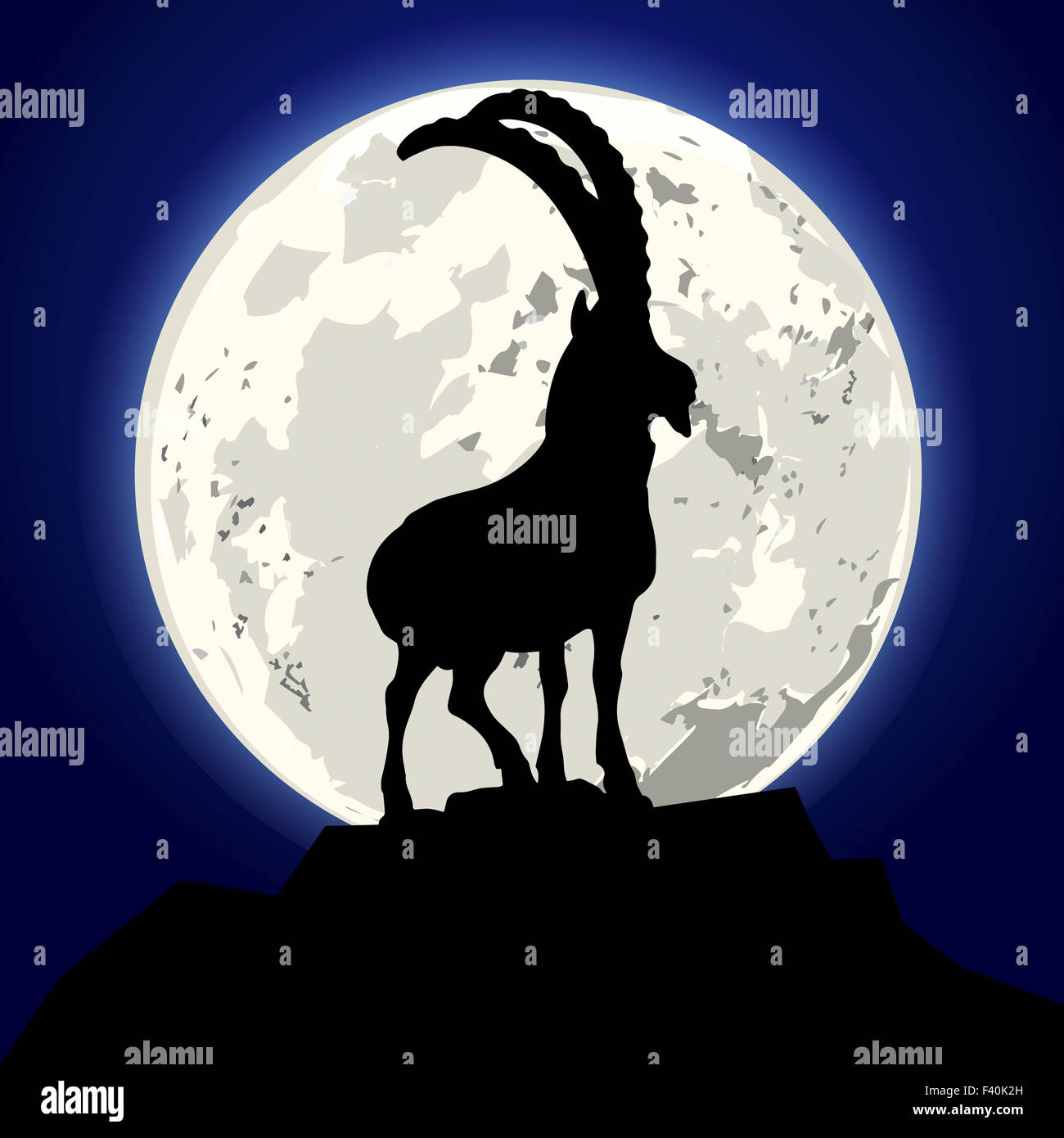 Night goat hi-res stock photography and images - Alamy