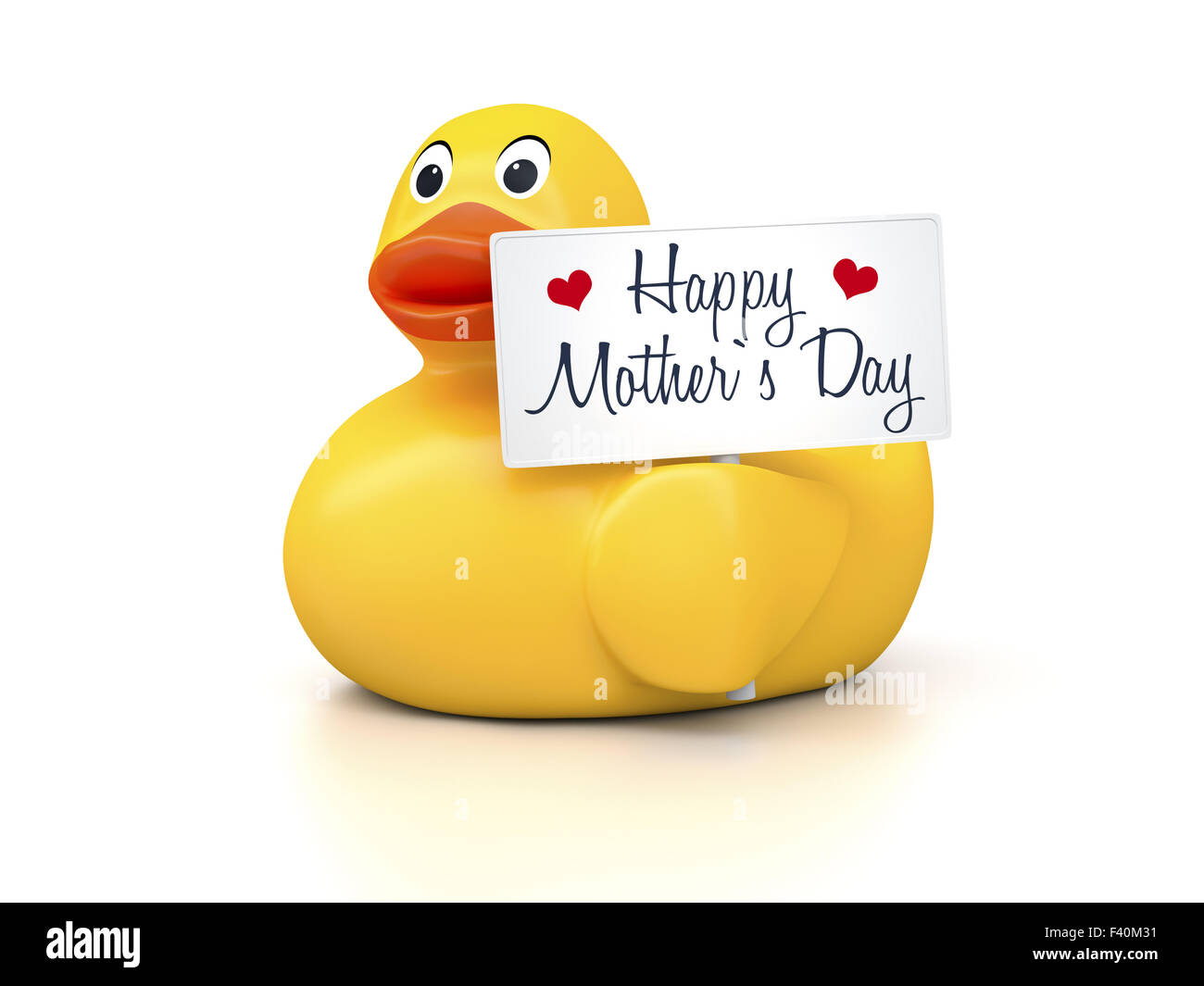 Rubber Ducky Mothers Day Stock Photo - Alamy