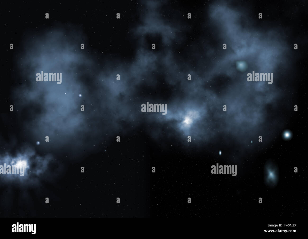 Small part of an infinite star field Stock Photo - Alamy