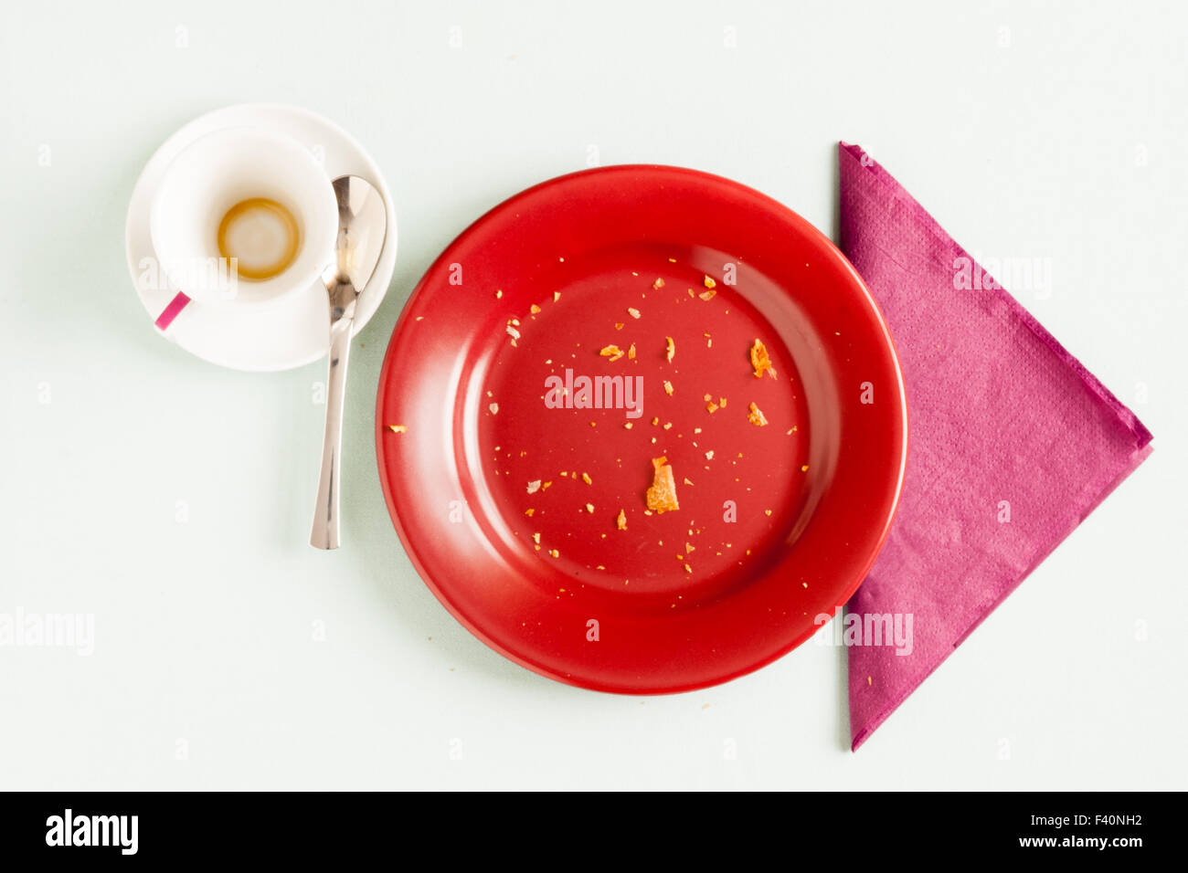 Messy breakfast table hi-res stock photography and images - Alamy