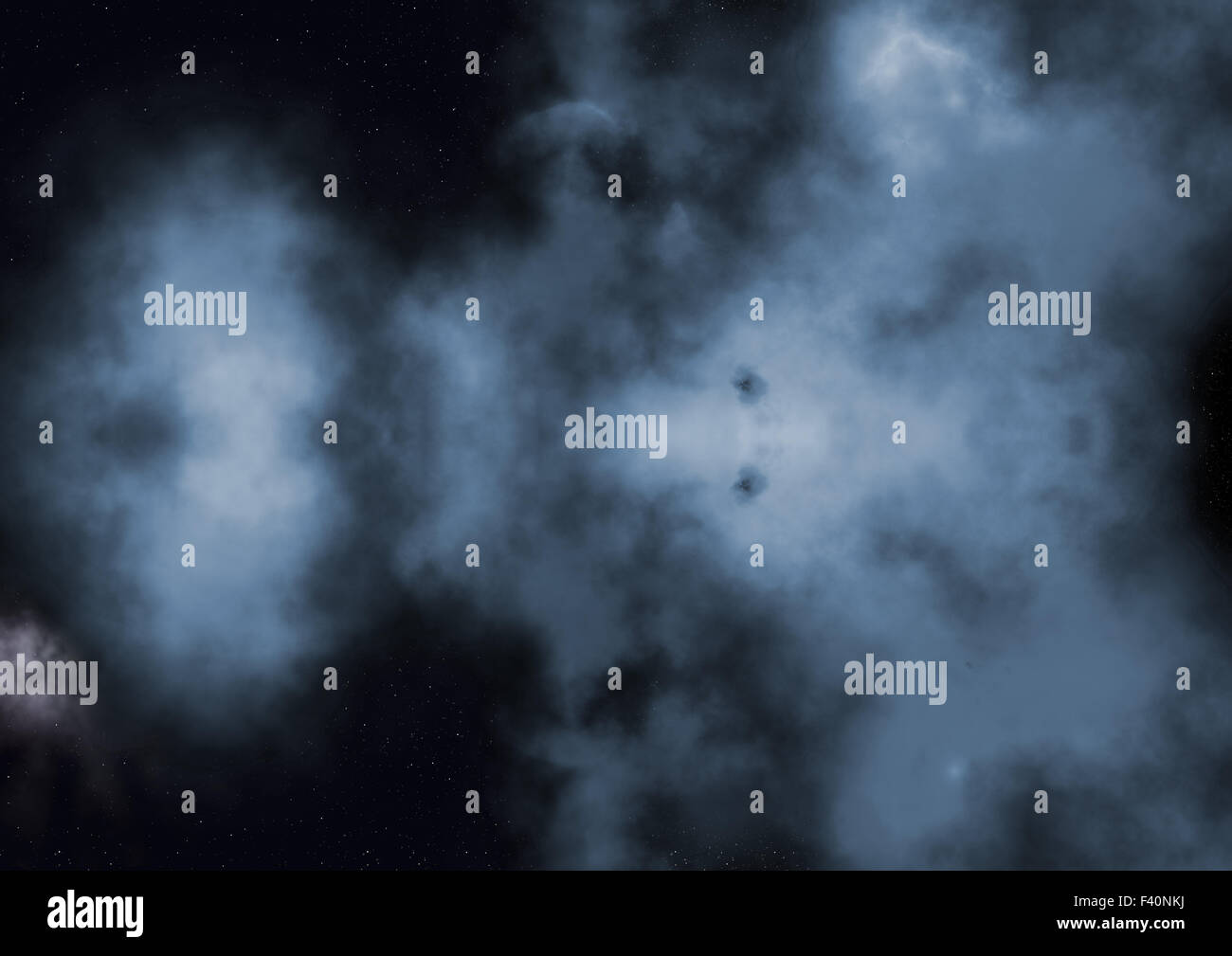 Being shone nebula Stock Photo - Alamy