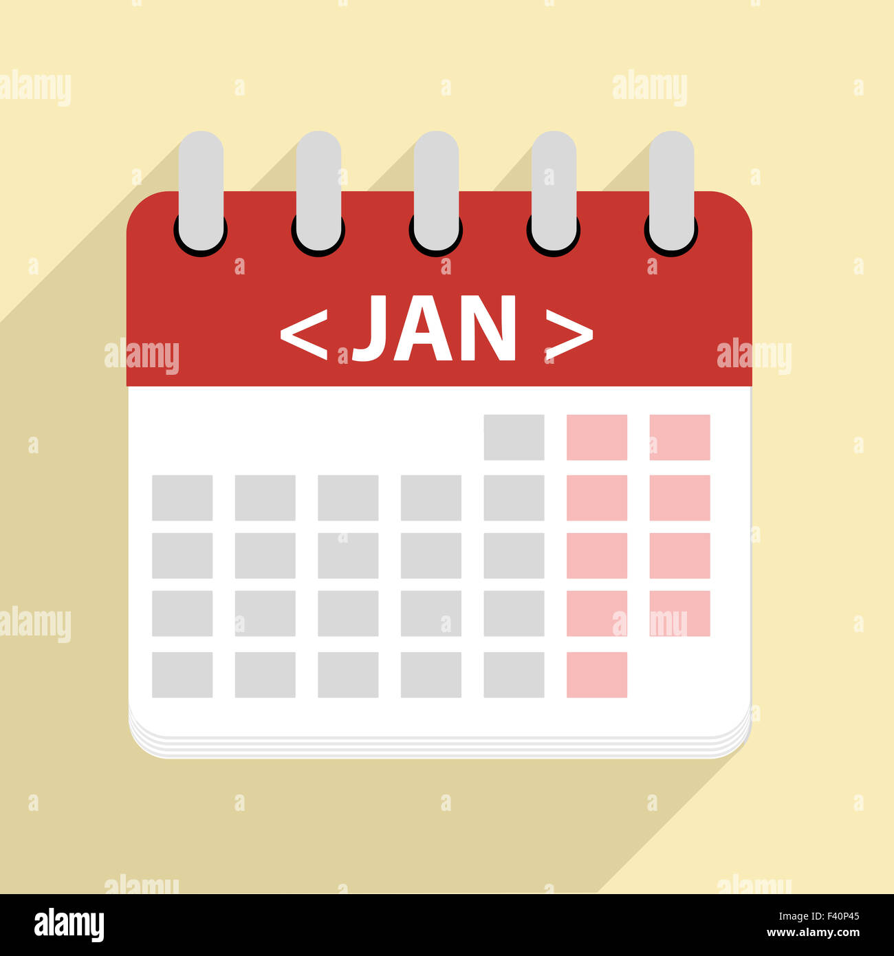 Calender page hi-res stock photography and images - Alamy