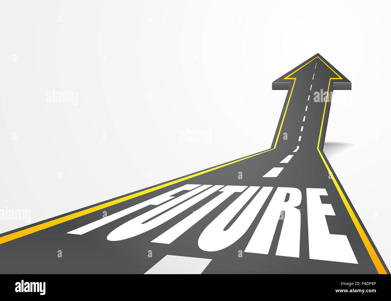 Road to Future Stock Photo - Alamy