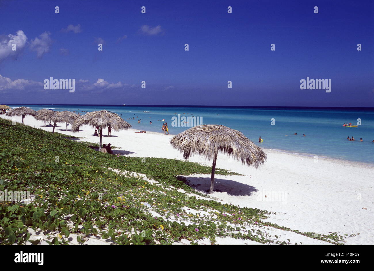 AMERICA CUBA VARADERO BEACH Stock Photo - Alamy