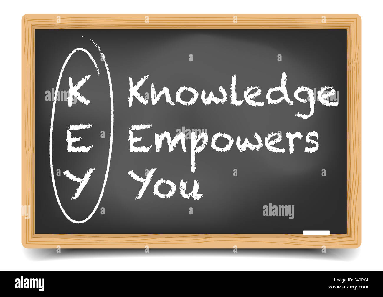 Key of knowledge Cut Out Stock Images & Pictures - Alamy