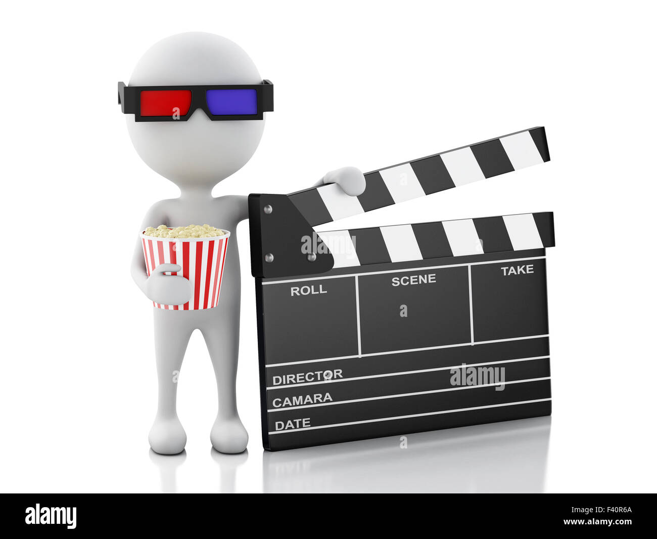 3d man theater hi-res stock photography and images - Alamy
