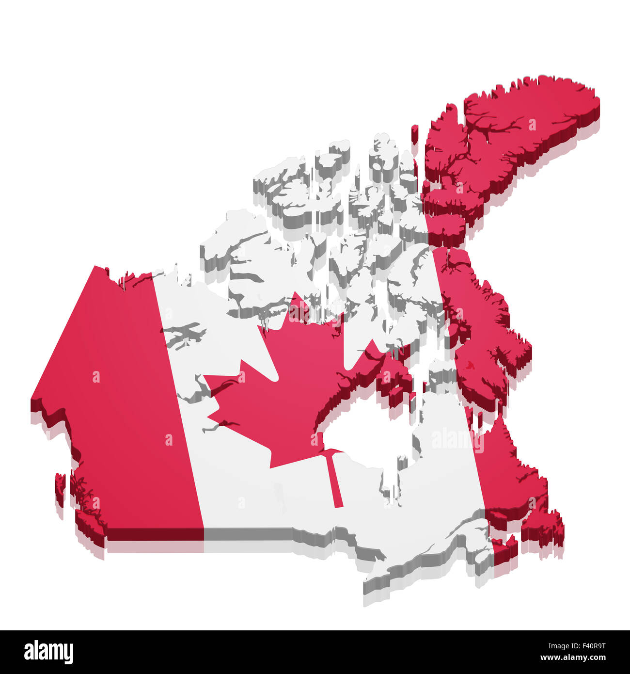 Map of canada with ottawa hi-res stock photography and images - Alamy