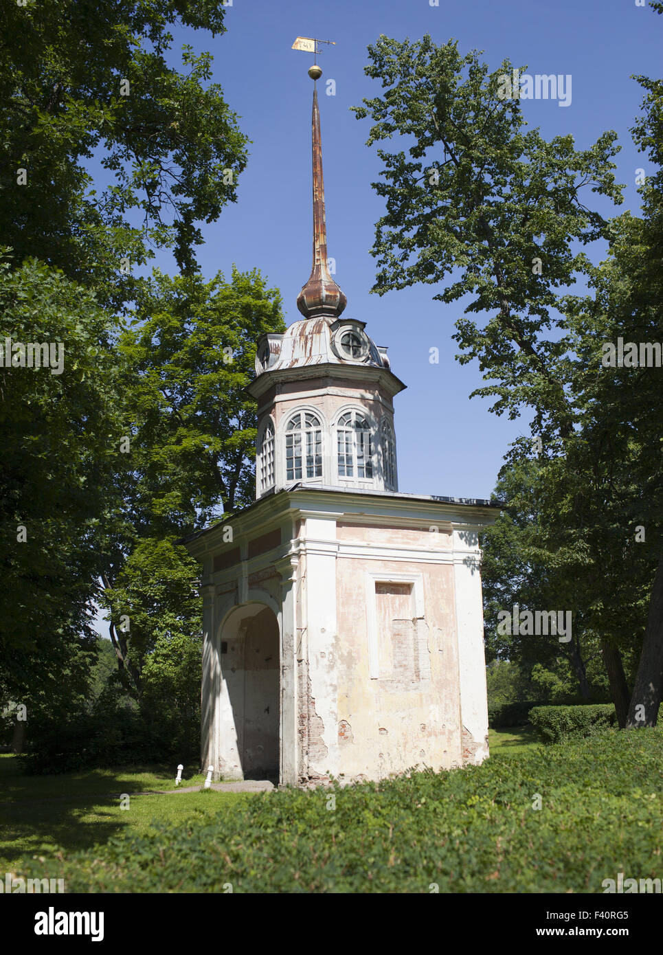 gate of fortress of the emperor Pyotr III Stock Photo - Alamy
