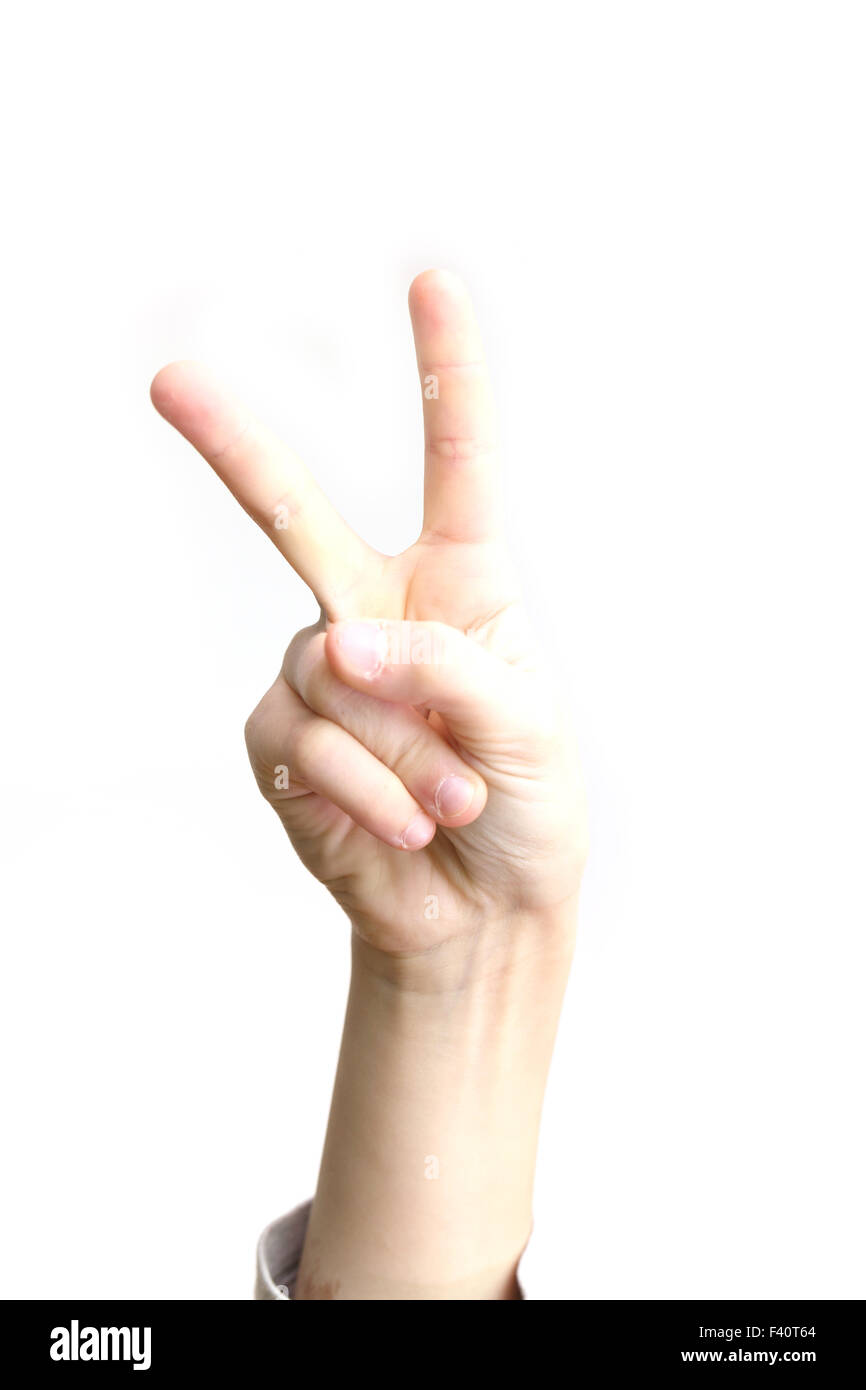 Finger pointing hi-res stock photography and images - Alamy