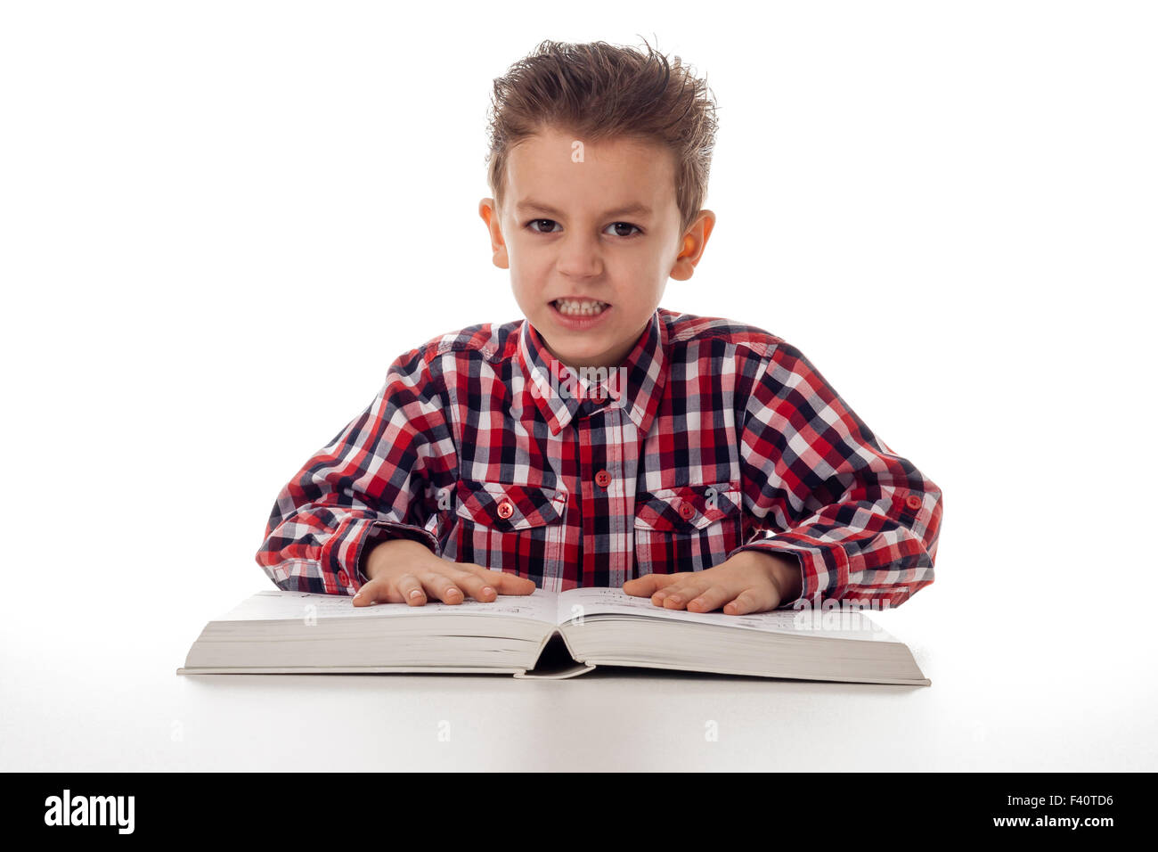 Angry male student hi-res stock photography and images - Alamy