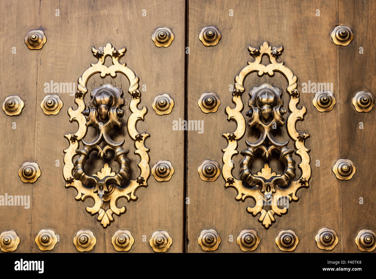 Old Spanish door Stock Photo - Alamy