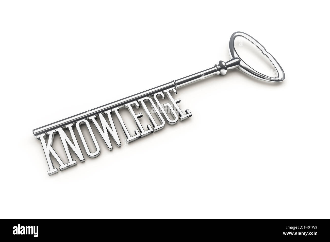 Key of knowledge Cut Out Stock Images & Pictures - Alamy