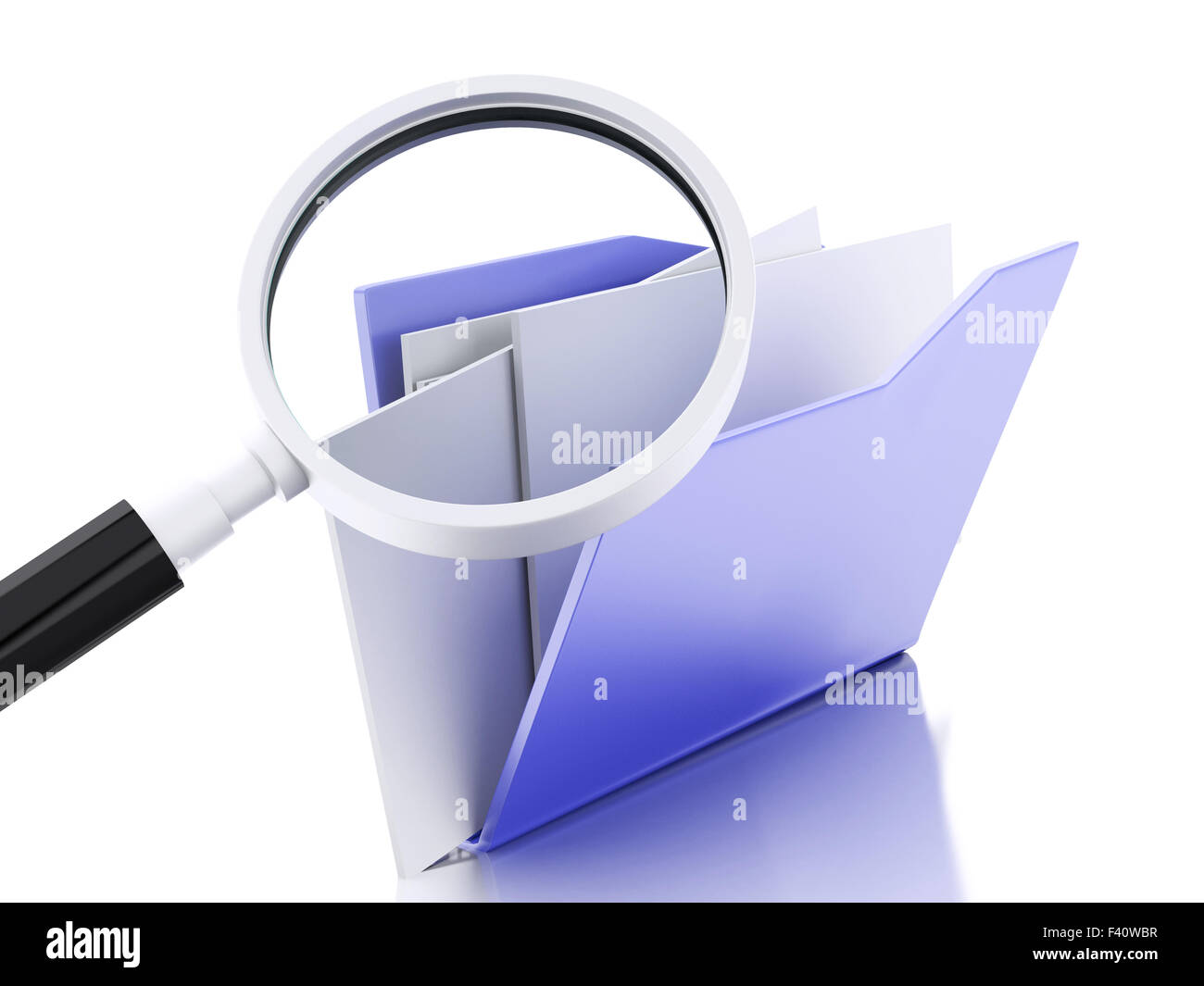 Computer magnifying glass hi-res stock photography and images - Alamy