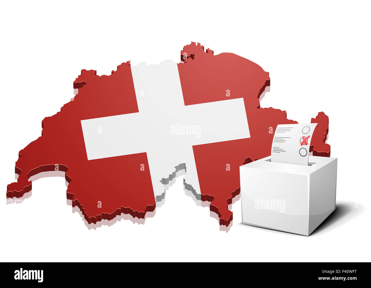 Geneva switzerland europe map hi-res stock photography and images - Alamy