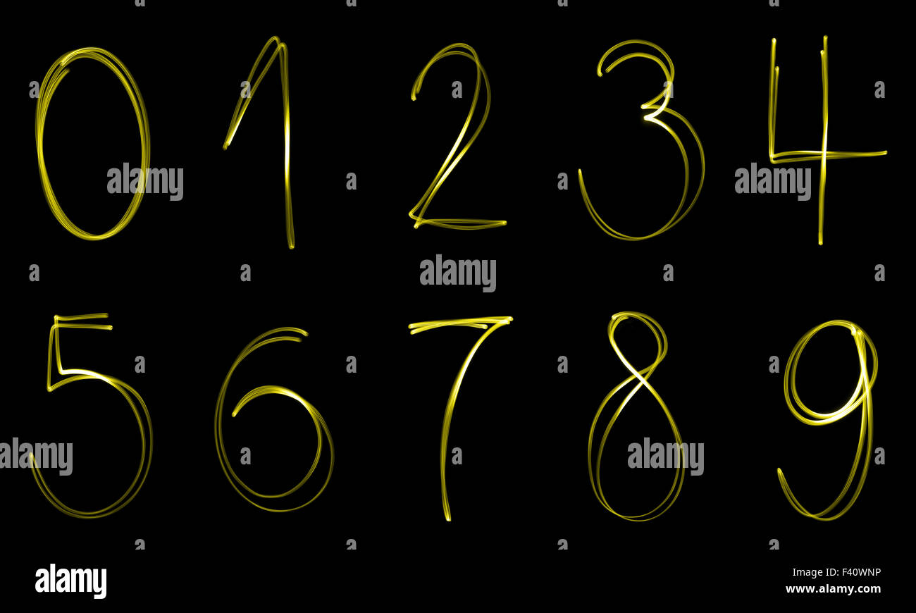 Numbering one to five hi-res stock photography and images - Alamy