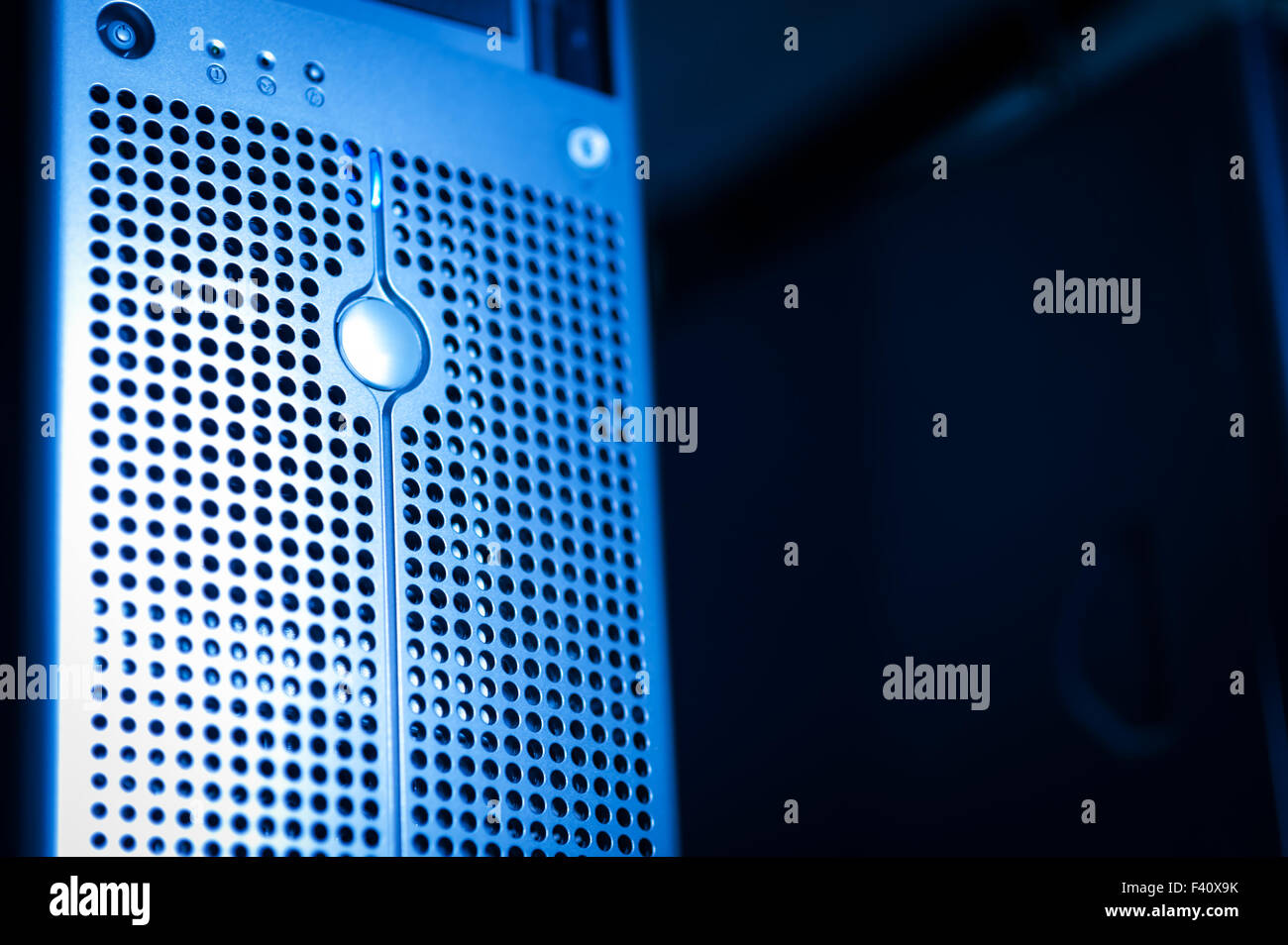 Computer Network servers in data room Stock Photo - Alamy