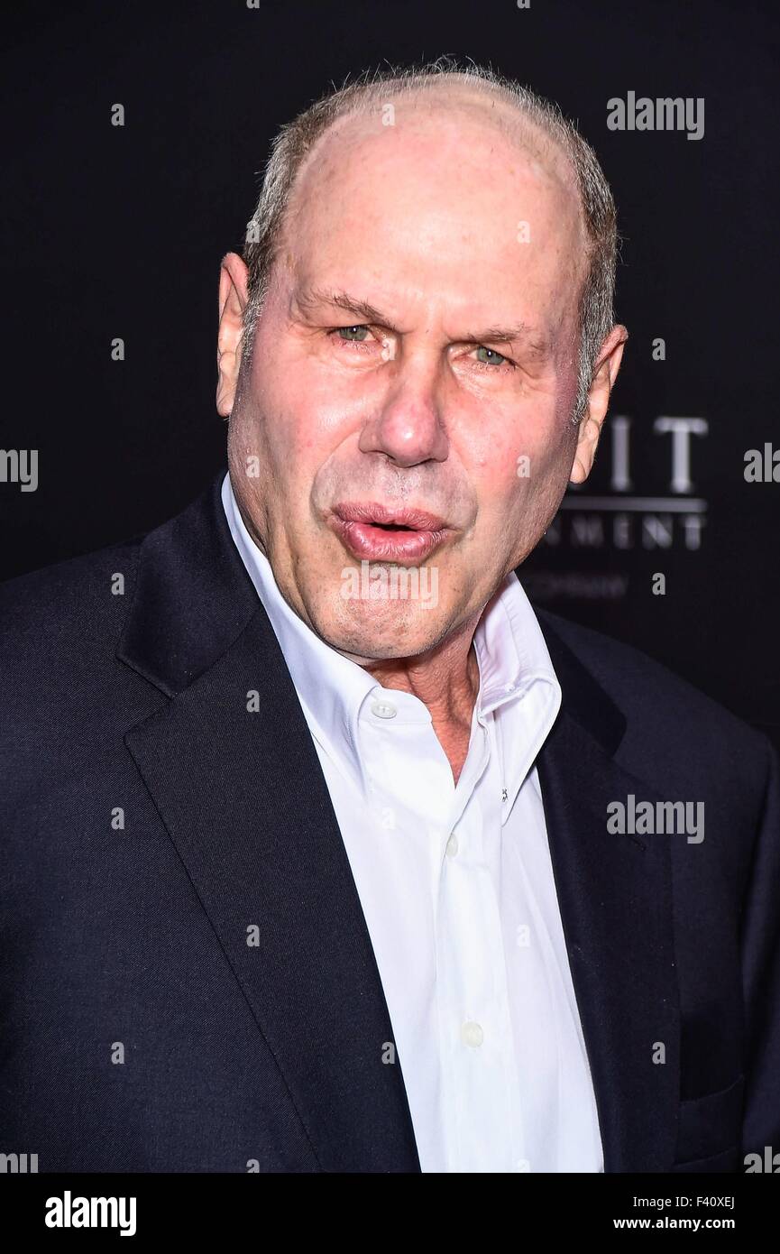 New York, NY, USA. 13th Oct, 2015. Michael Eisner at arrivals for THE ...