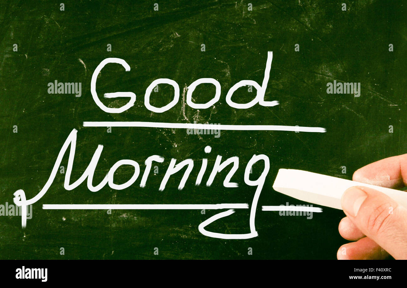 good morning concept Stock Photo - Alamy
