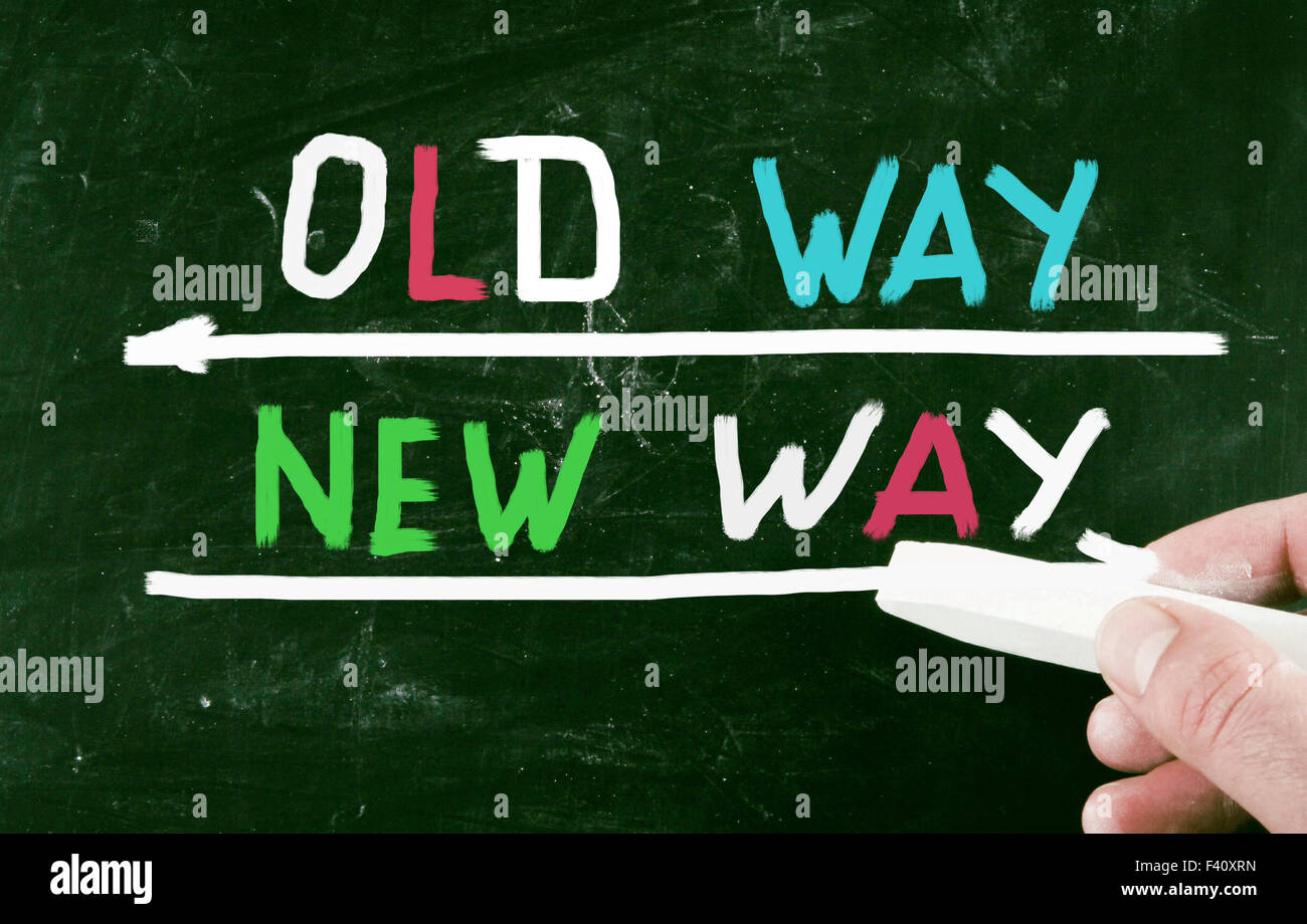 new way concept Stock Photo - Alamy