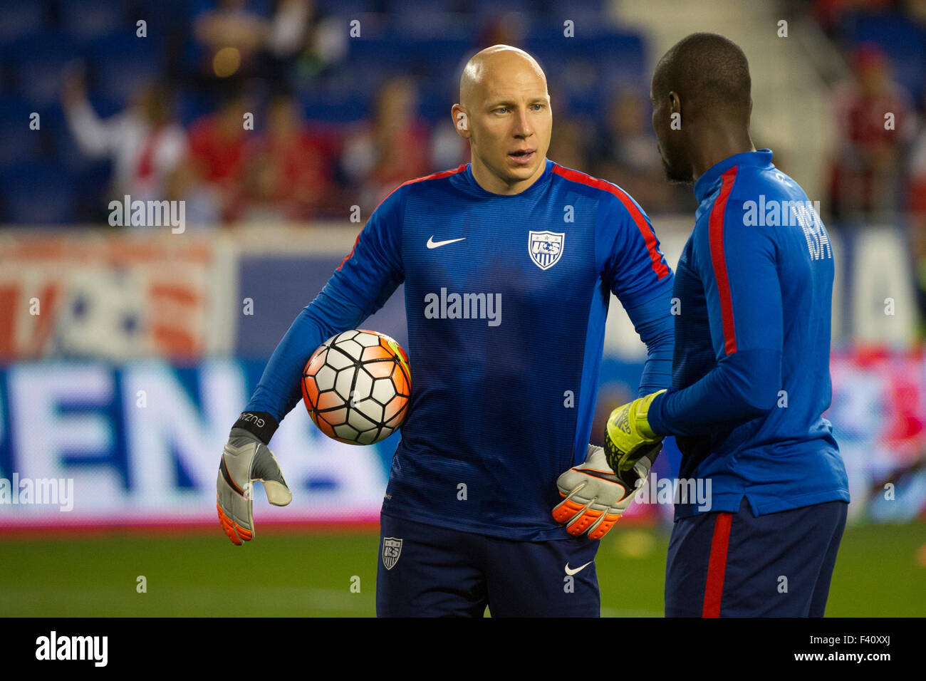 Harrison, NJ, USA. 13th Oct, 2015. US Men's National Team goalkeeper ...