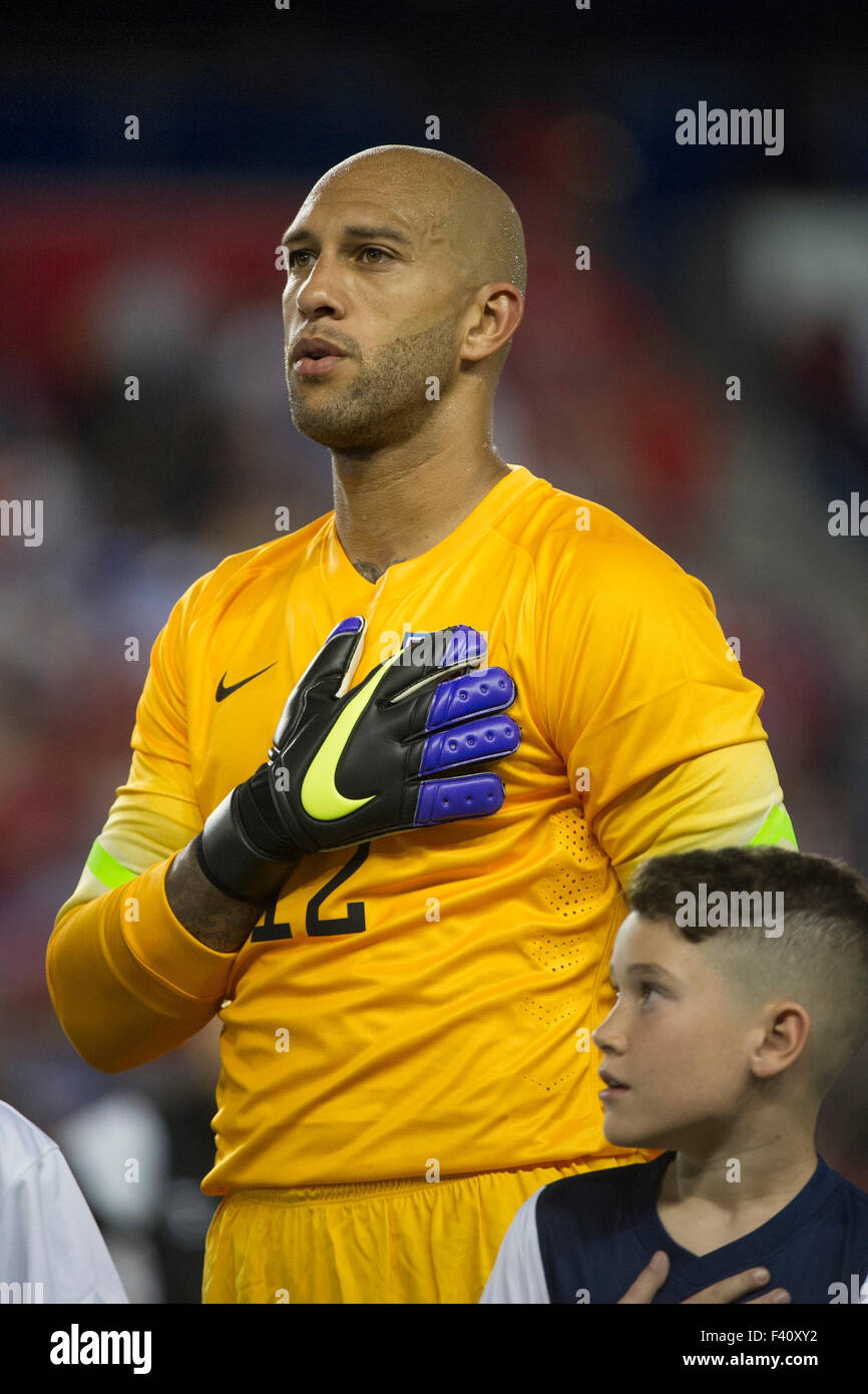 Harrison, NJ, USA. 13th Oct, 2015. US Men's National Team goalkeeper ...