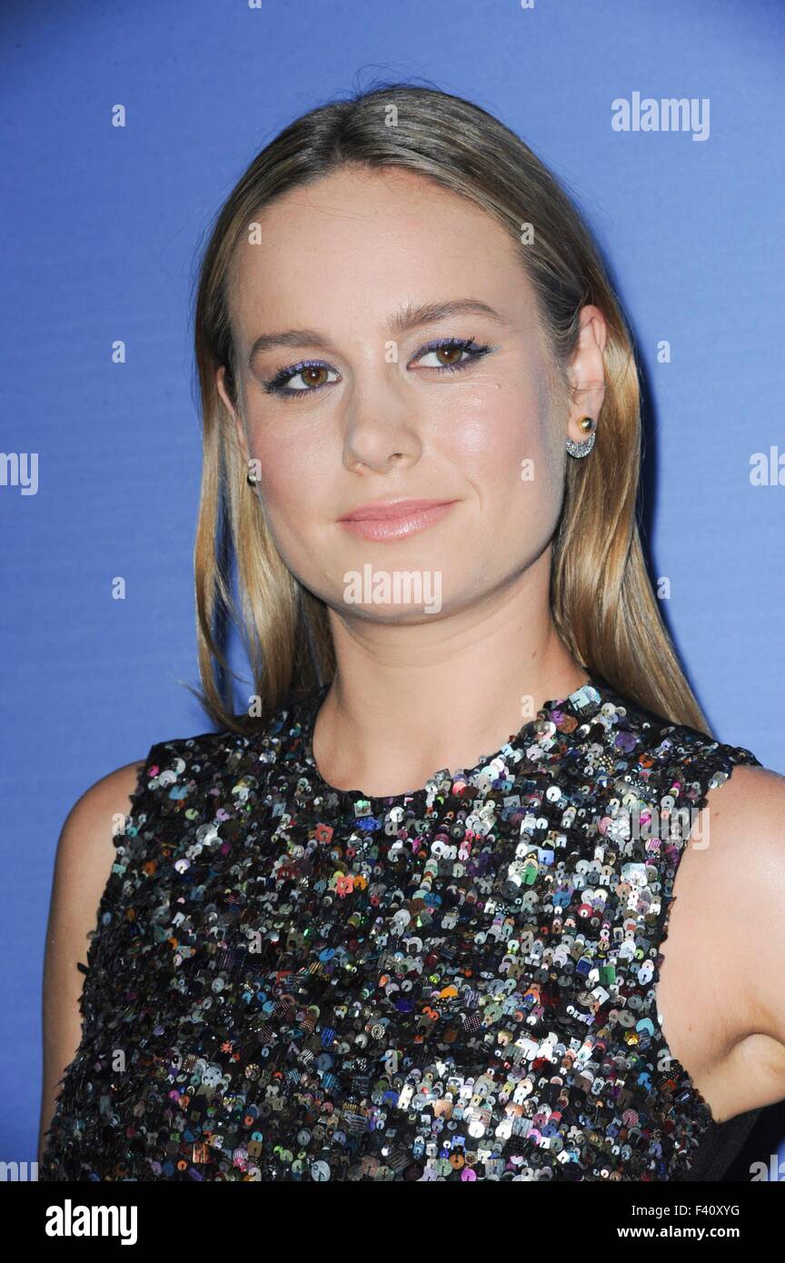 Brie larson 2015 hollywood room hi-res stock photography and images - Alamy