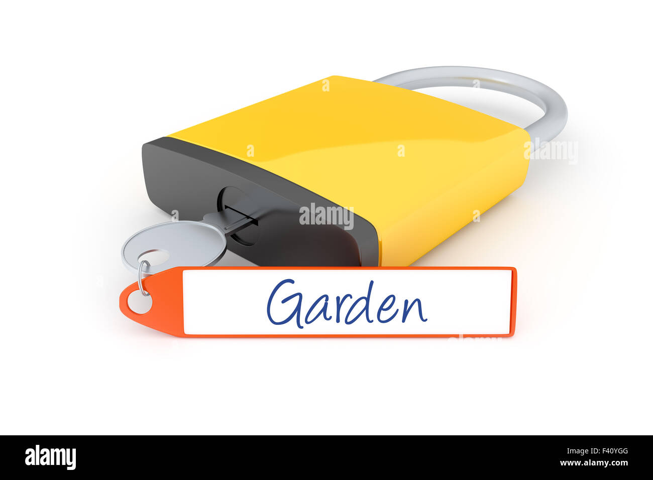 Yellow lock hi-res stock photography and images - Alamy