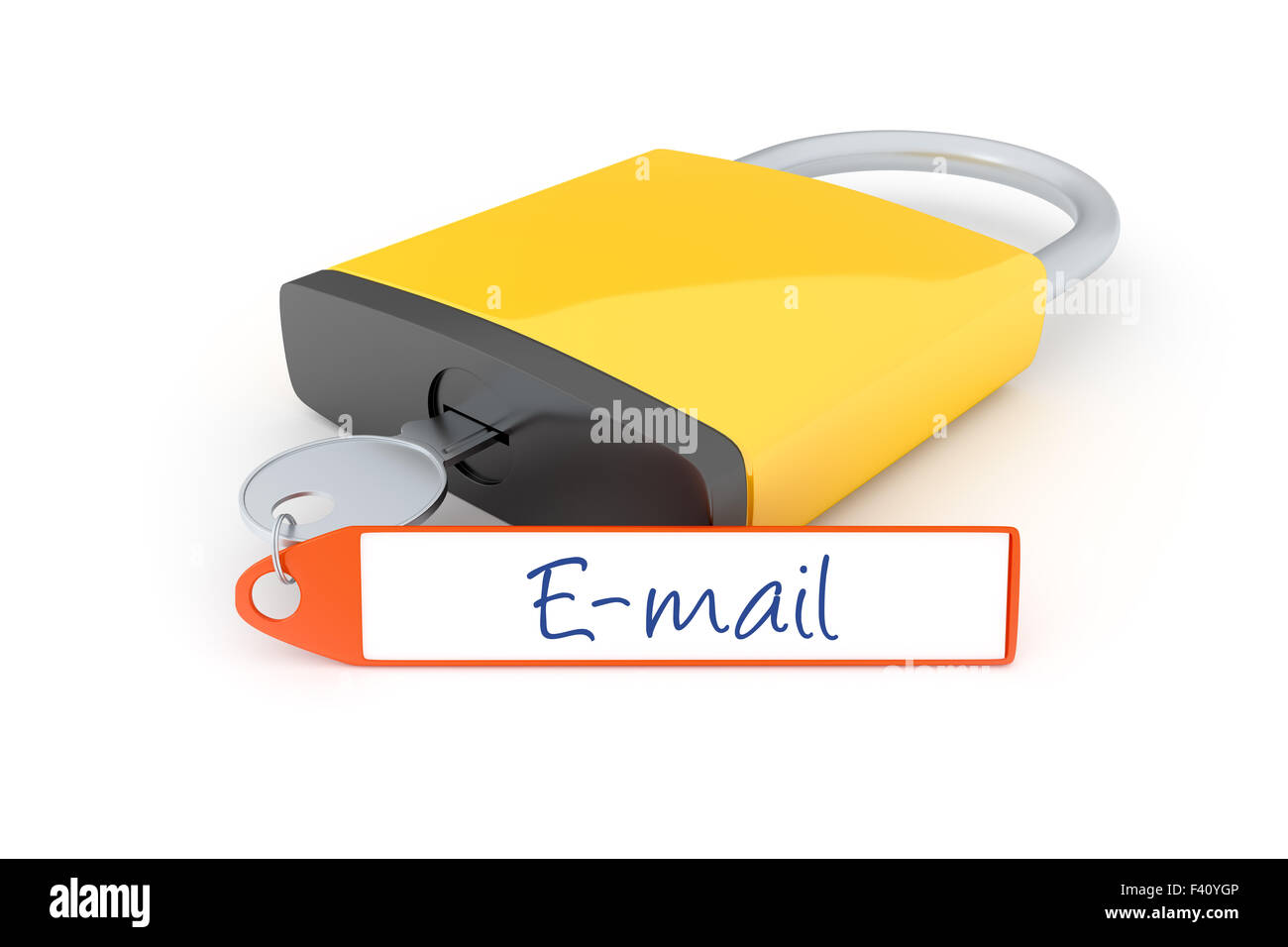 Email lock hi-res stock photography and images - Alamy