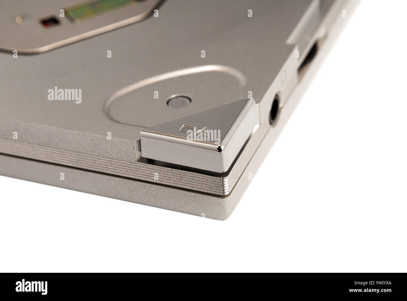 Close up shot of eject button Stock Photo - Alamy