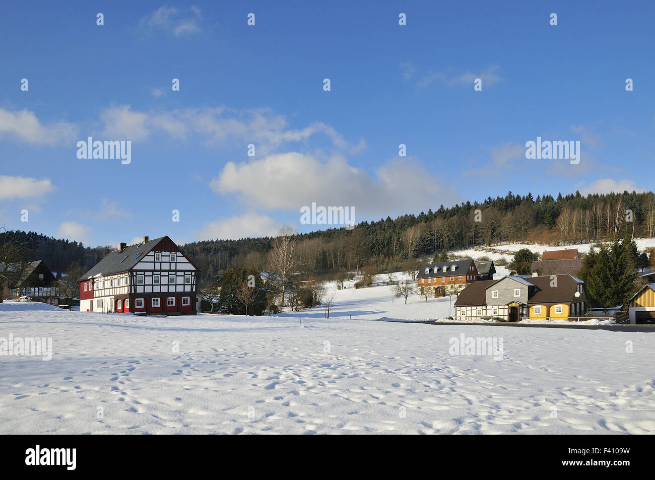 Lusatia snow hi-res stock photography and images - Alamy