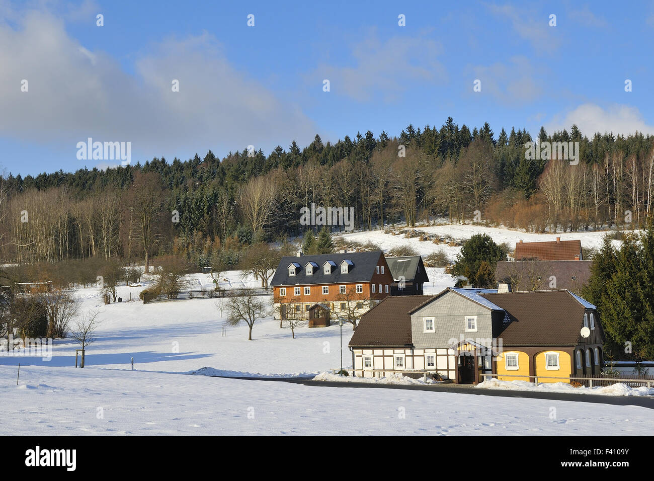 Lusatia snow hi-res stock photography and images - Alamy