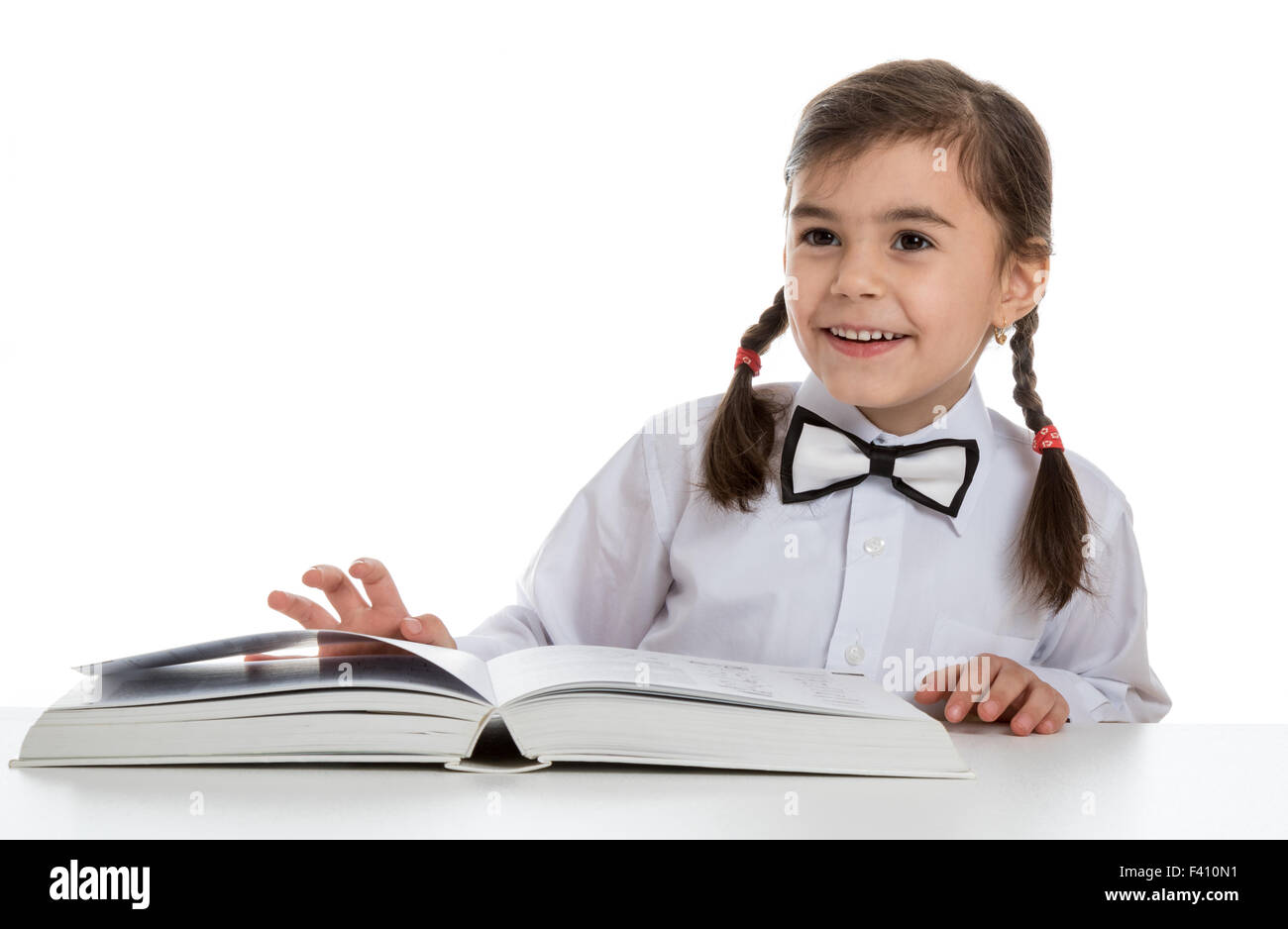 girl with book Stock Photo - Alamy