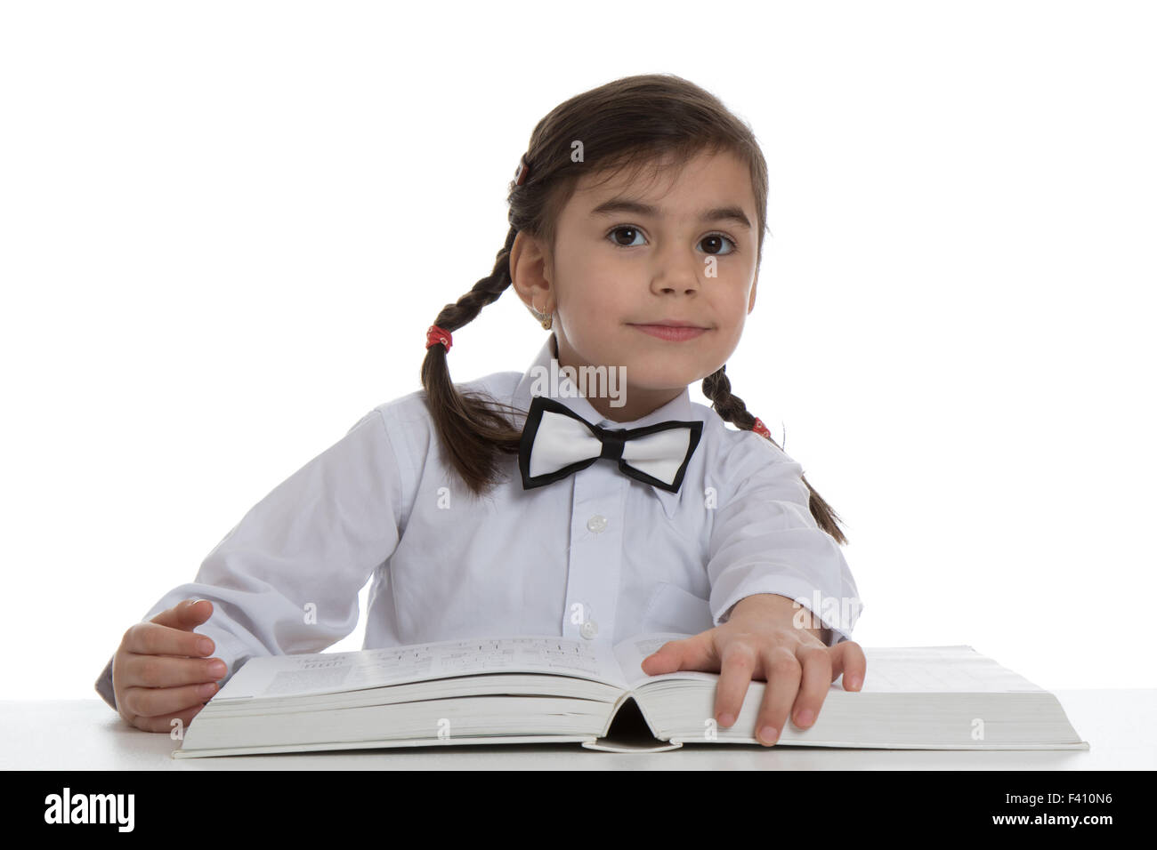 girl with book Stock Photo - Alamy
