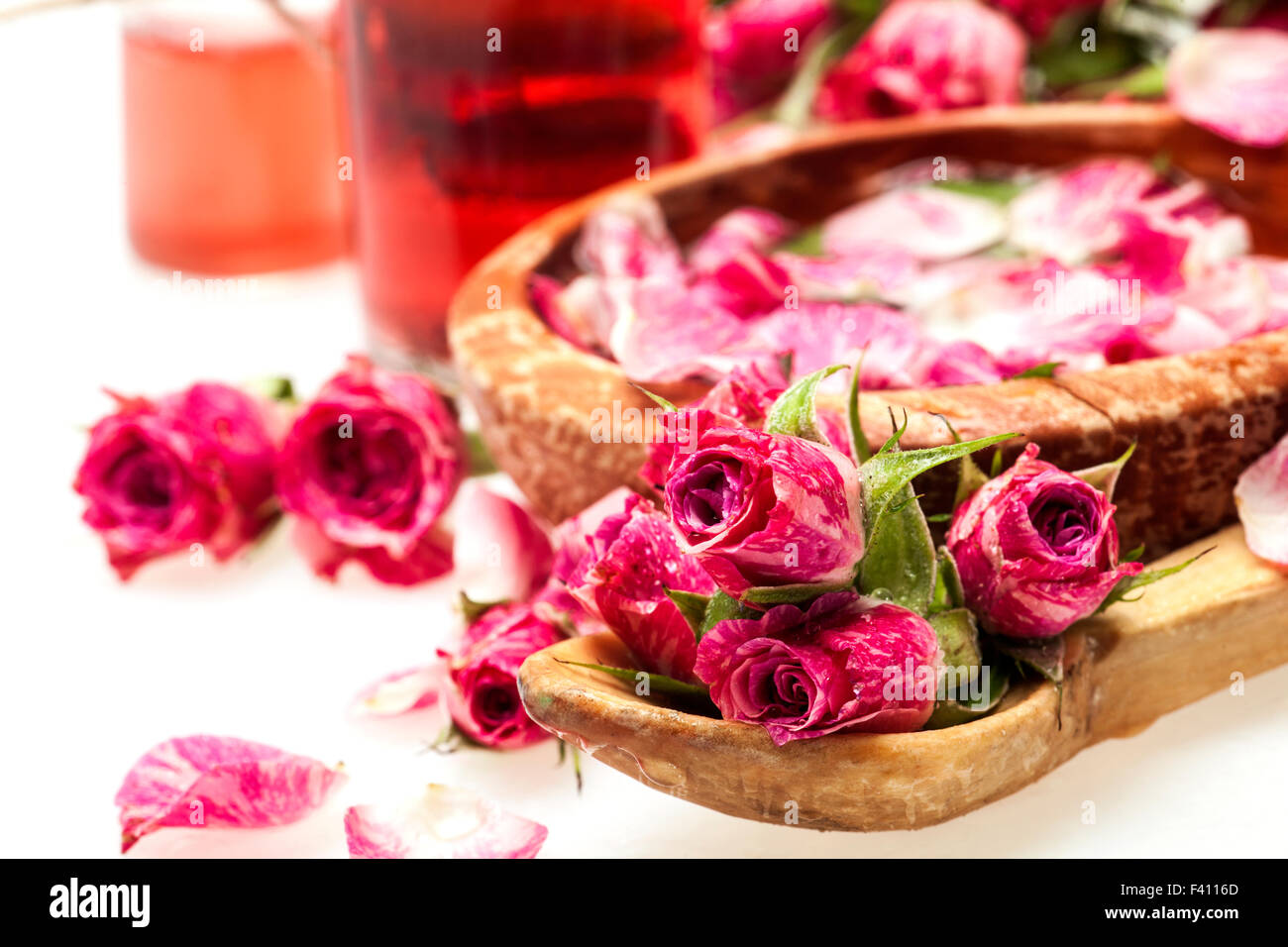 Rose Essential Oil Stock Photo - Alamy