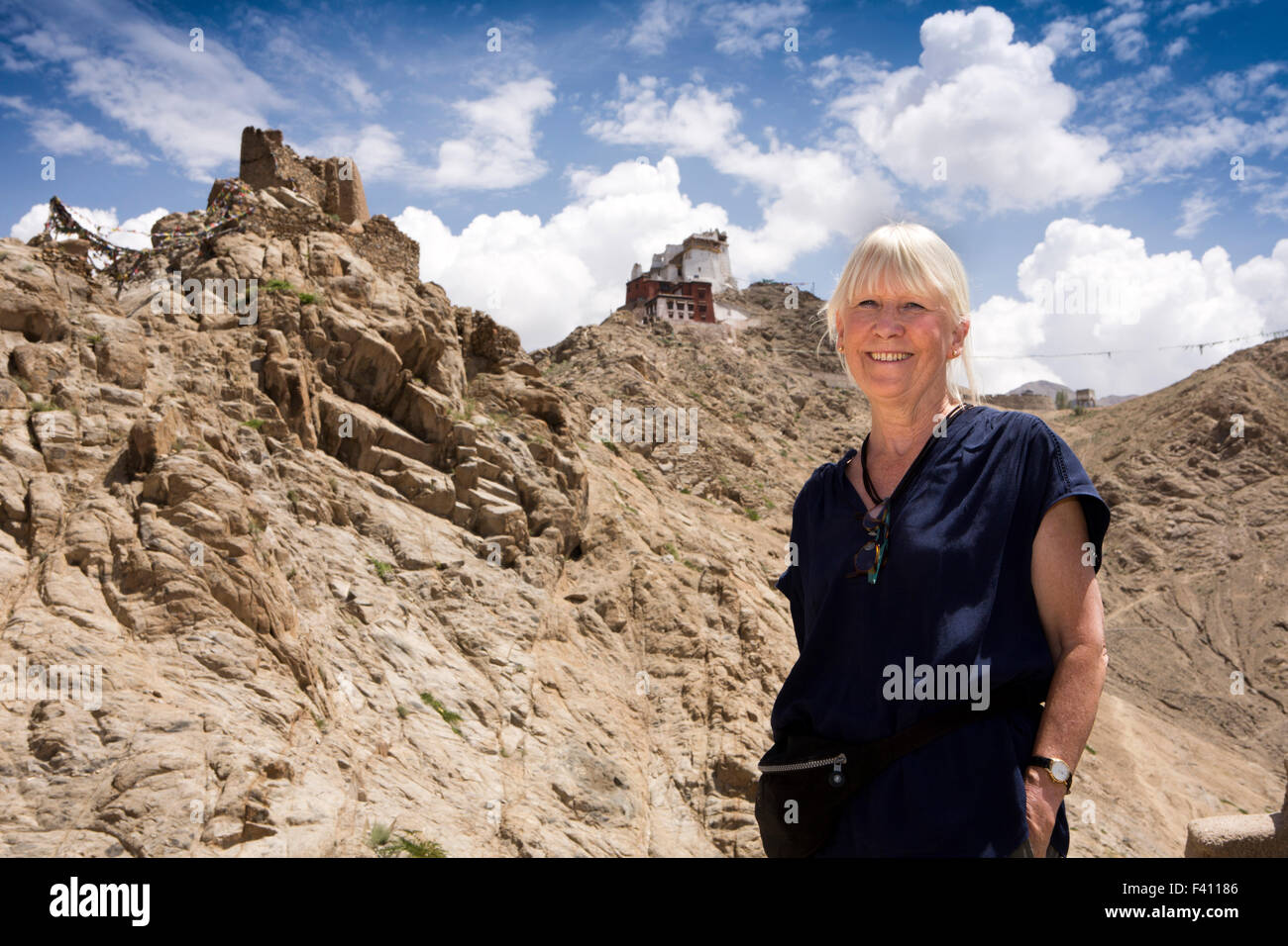 Ladakhi woman leh ladakh hi-res stock photography and images - Alamy