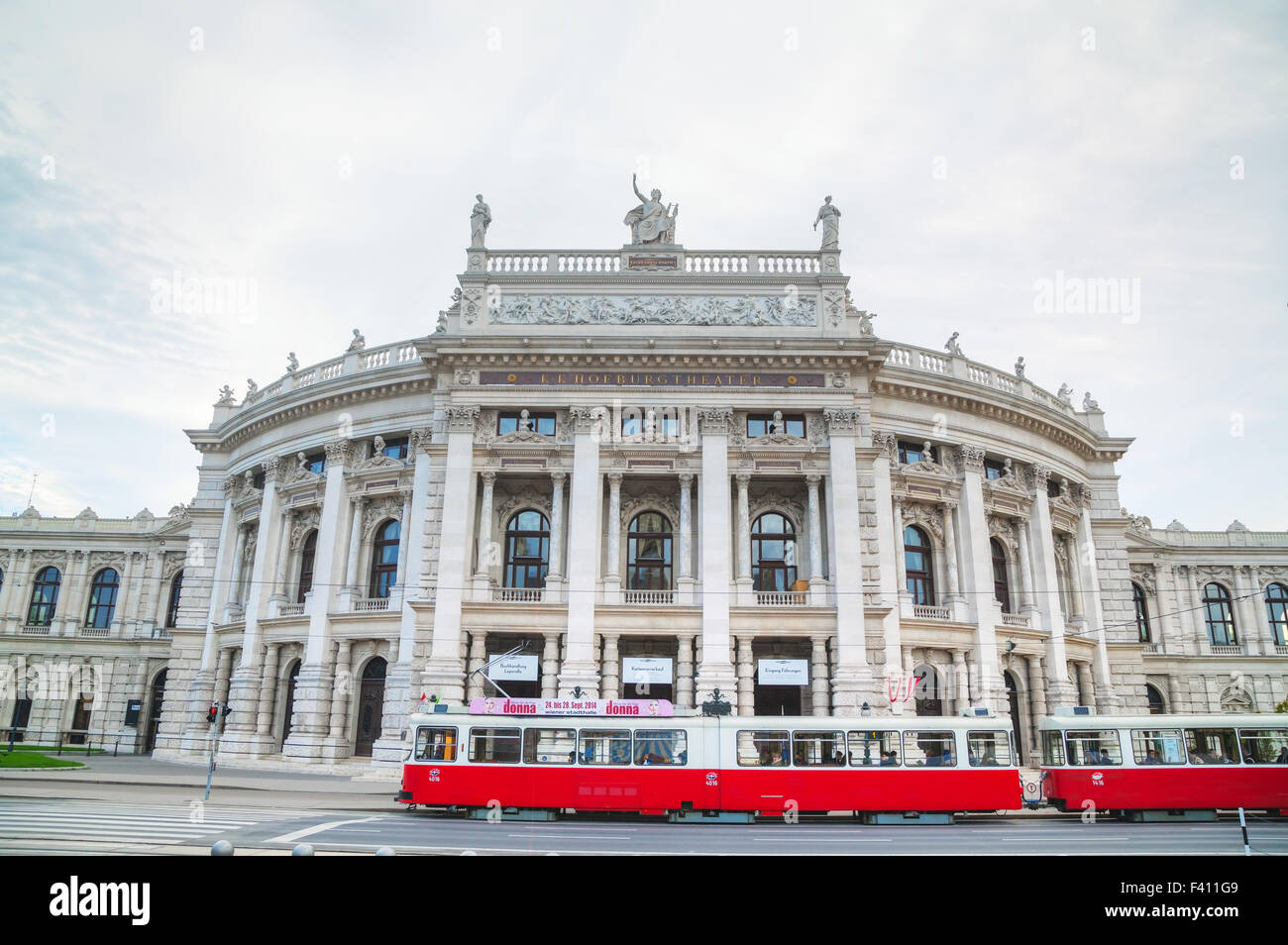 Burgtheater building in Vienna, Austria Stock Photo - Alamy
