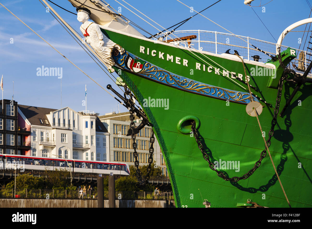 Tall Ship Rickmer Rickmers, Hamburg, Germany Stock Photo - Alamy